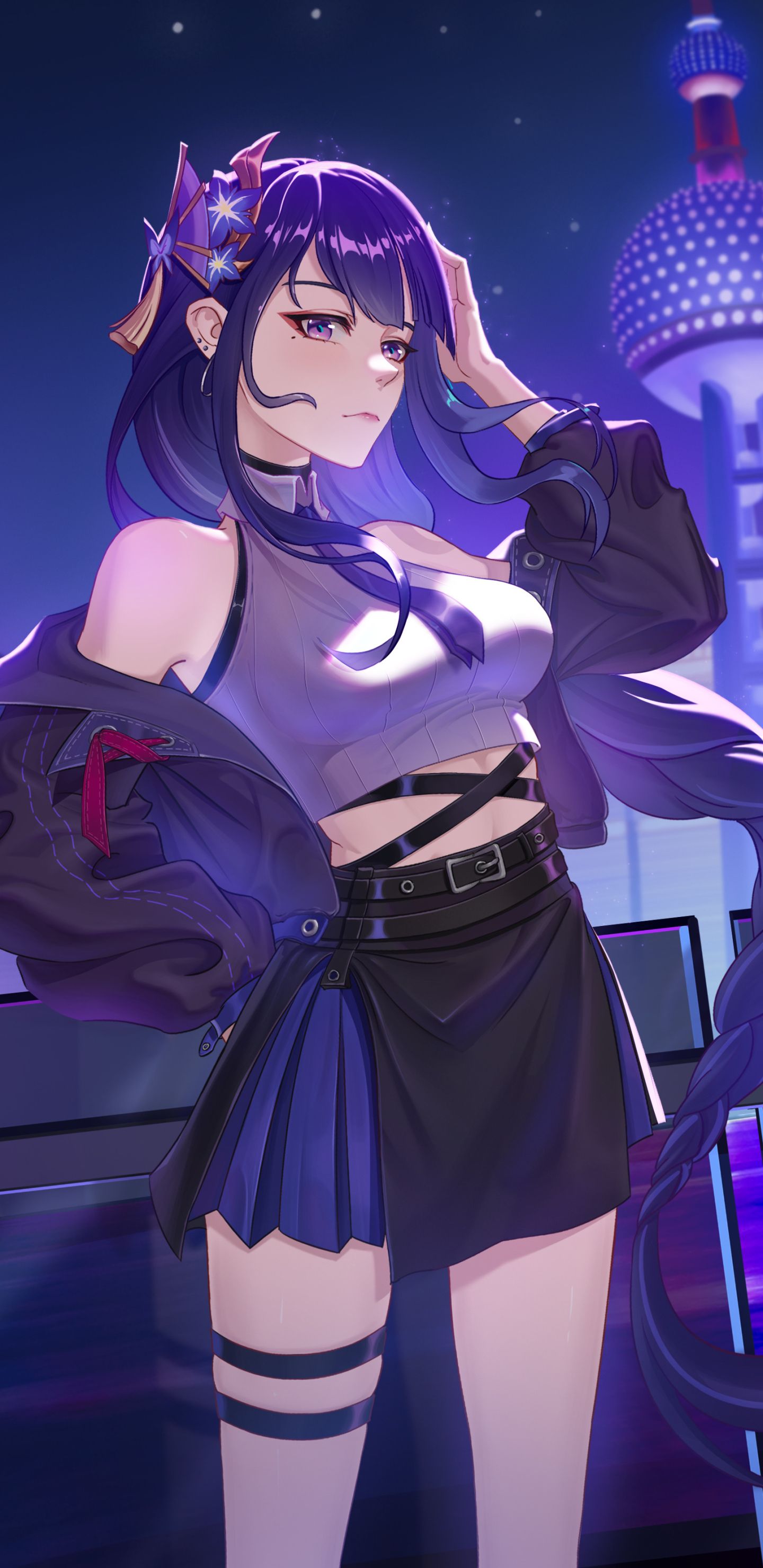 Raiden Shogun in Casual Attire. Genshin Impact | HoYoLAB