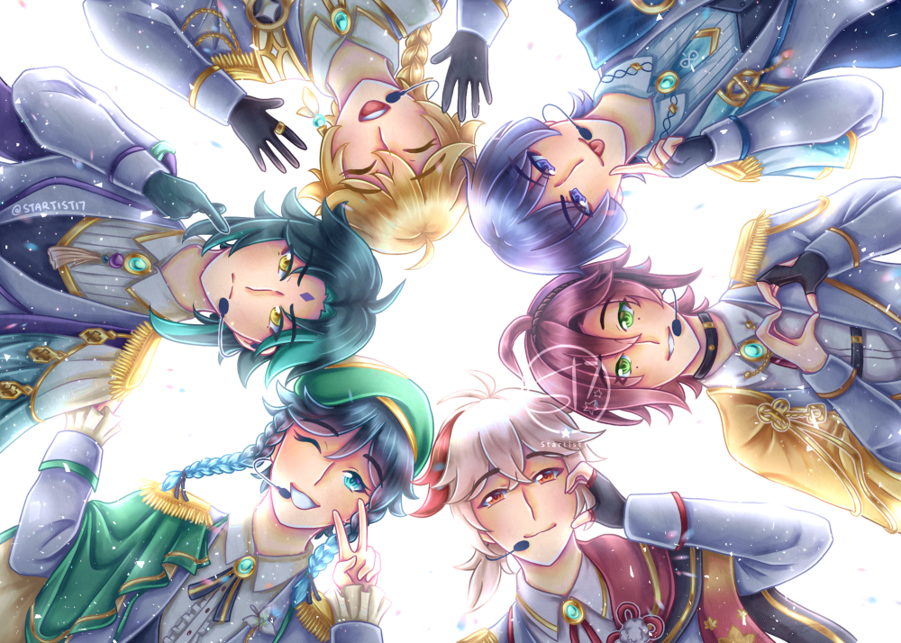 Anemo Boys Idol AU! Genshin Impact | HoYoLAB