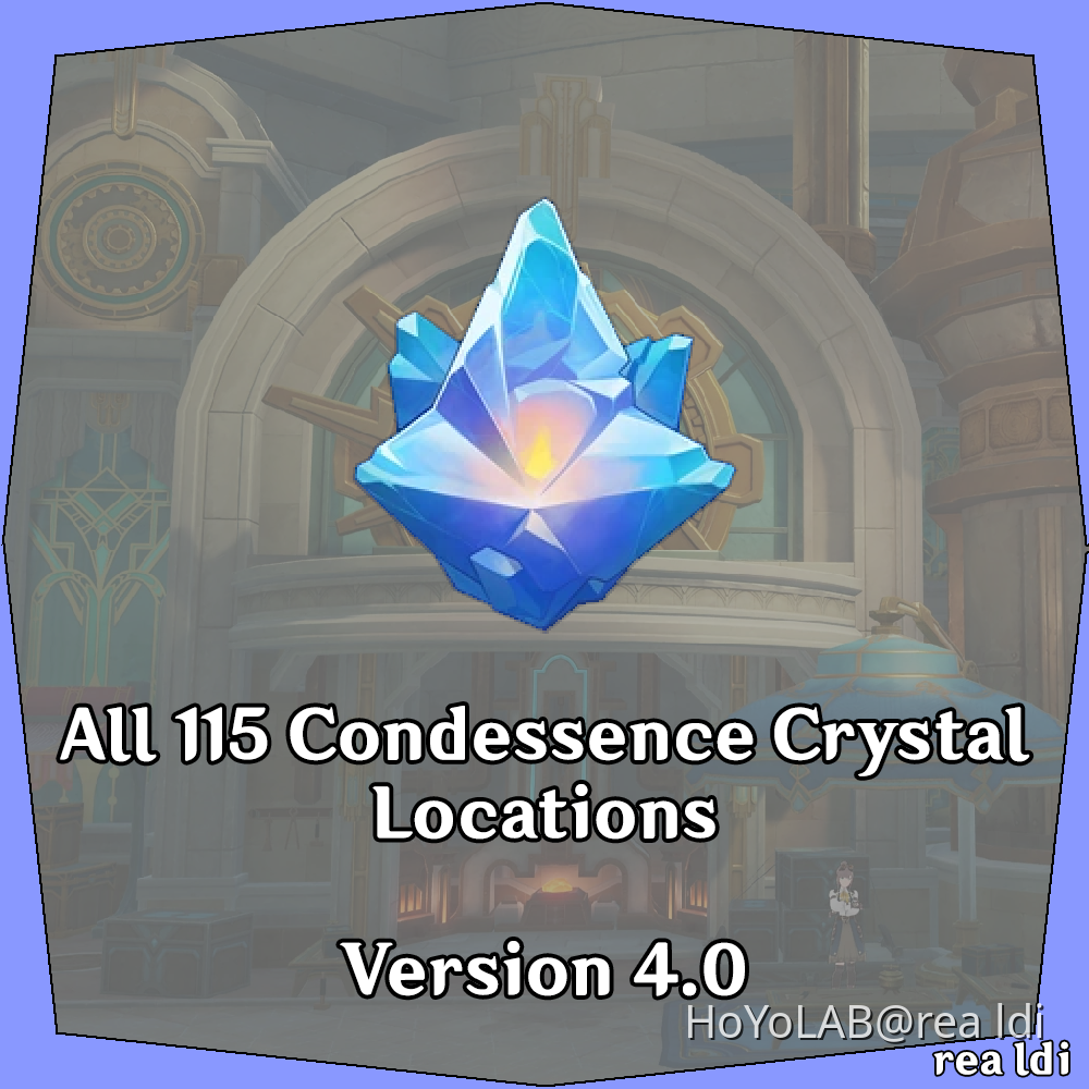 [Genshin 4.0] Condessence Crystals Location Genshin Impact | HoYoLAB