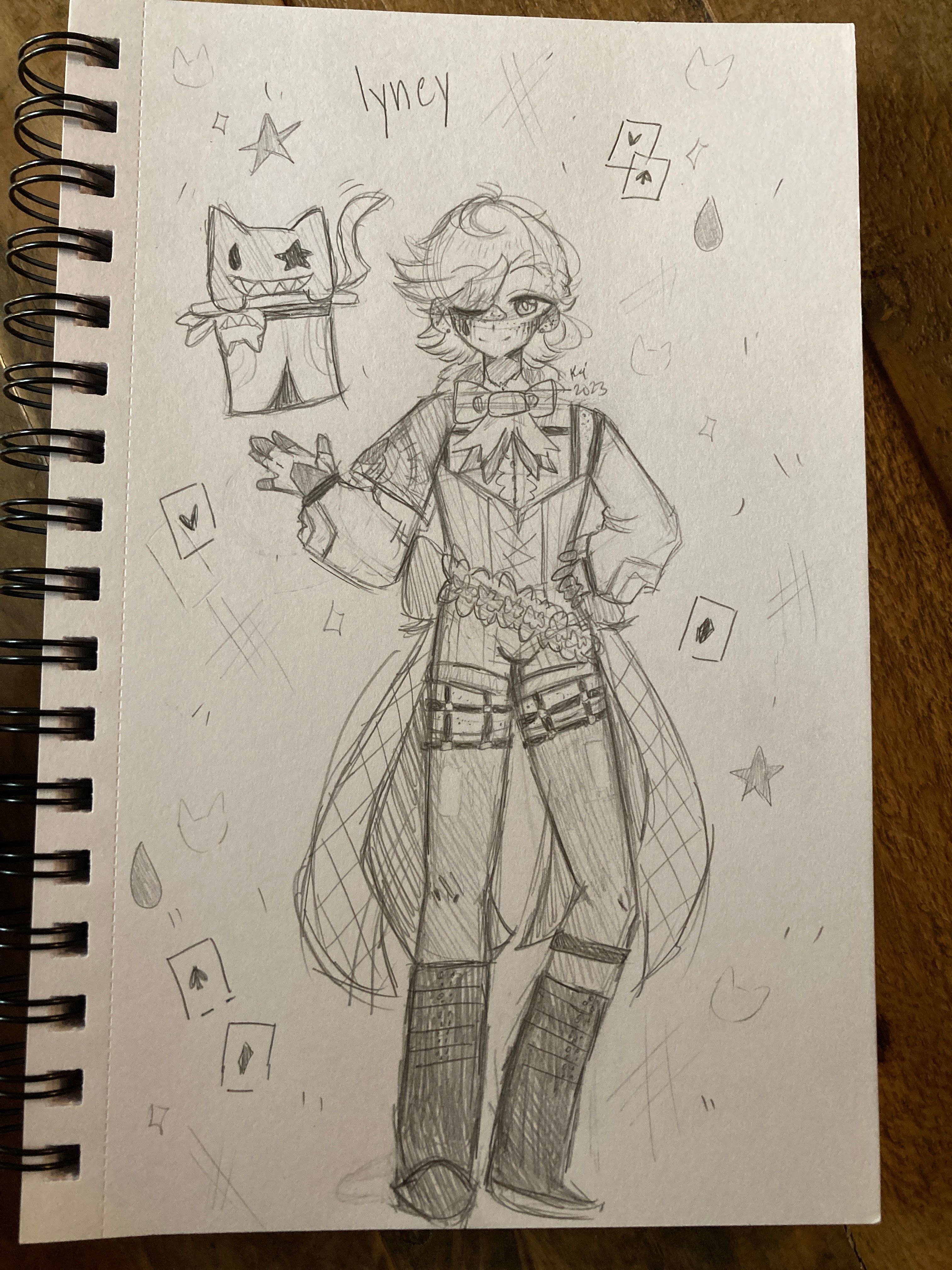 lyney sketch! Genshin Impact | HoYoLAB
