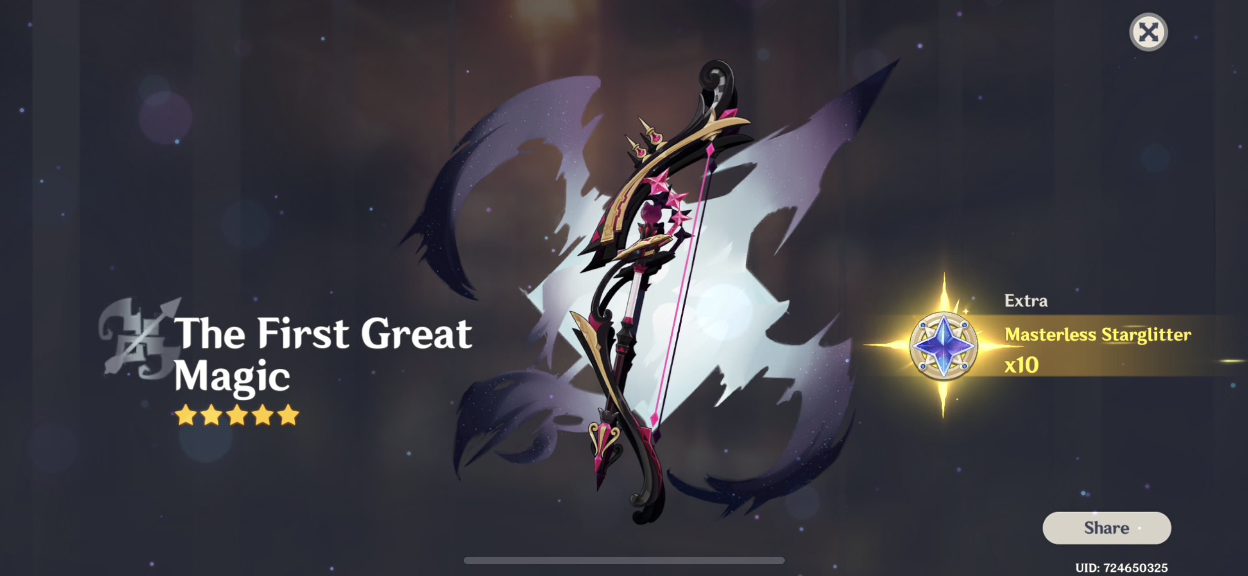 I got the first great magic !! Genshin Impact | HoYoLAB