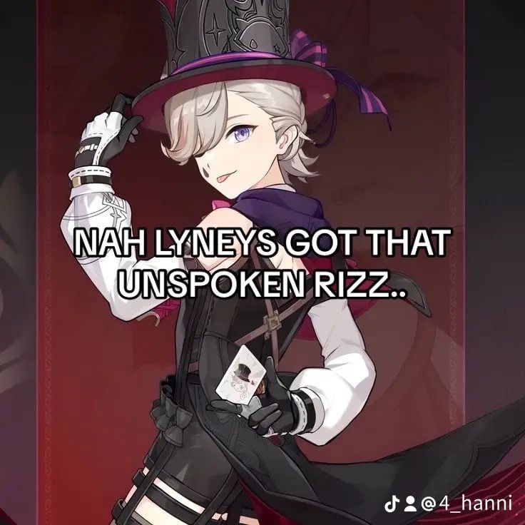 Lyney rizz. Genshin Impact | HoYoLAB