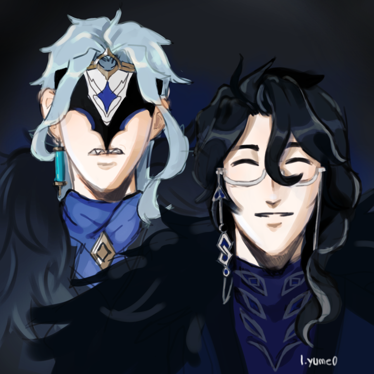 Dottore and Pantalone Genshin Impact | HoYoLAB