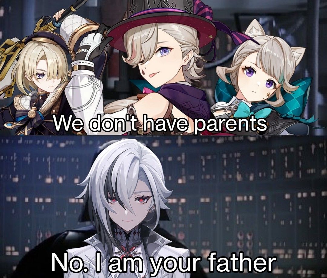 Father Arlecchino 😭 Genshin Impact | HoYoLAB