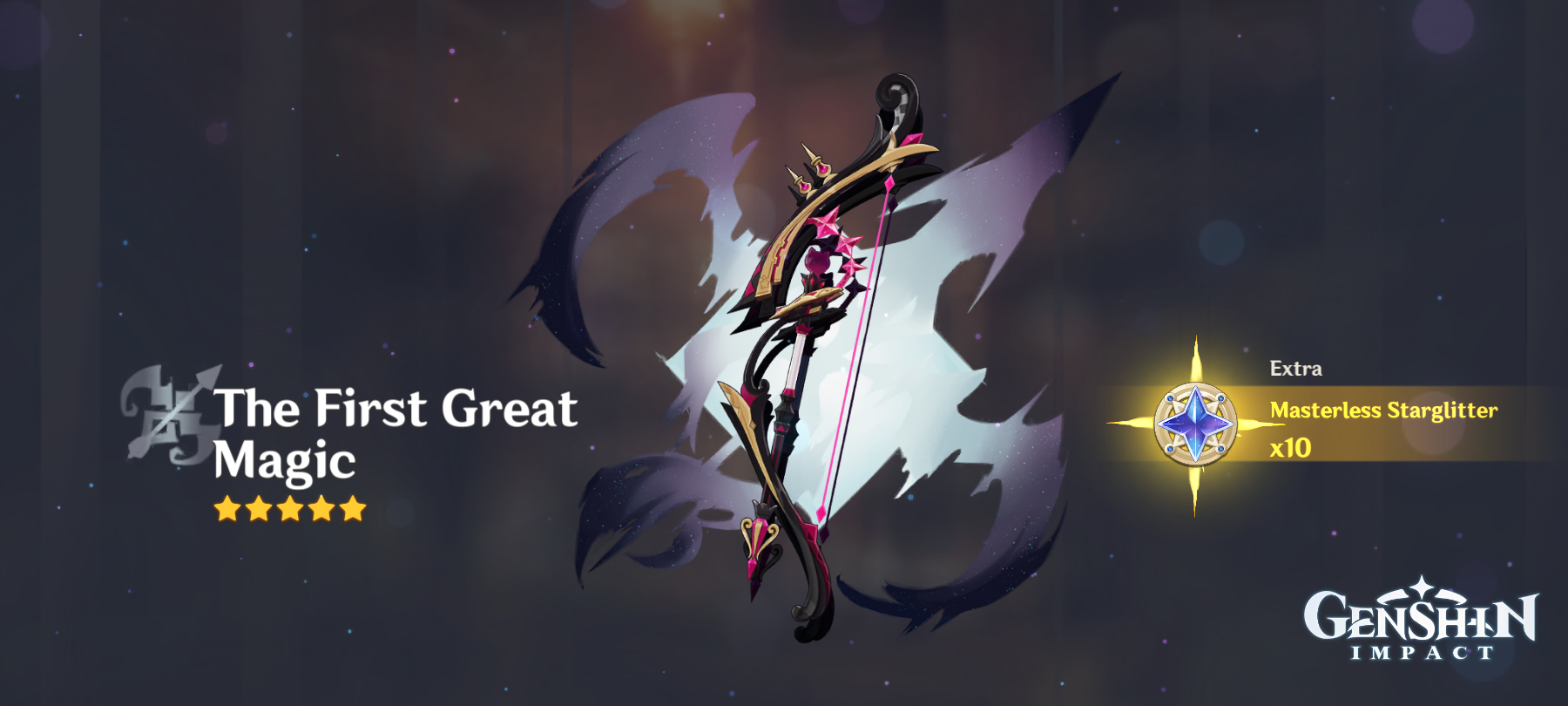 Thank you Genshin for Lyney's Signature Weapon Genshin Impact | HoYoLAB