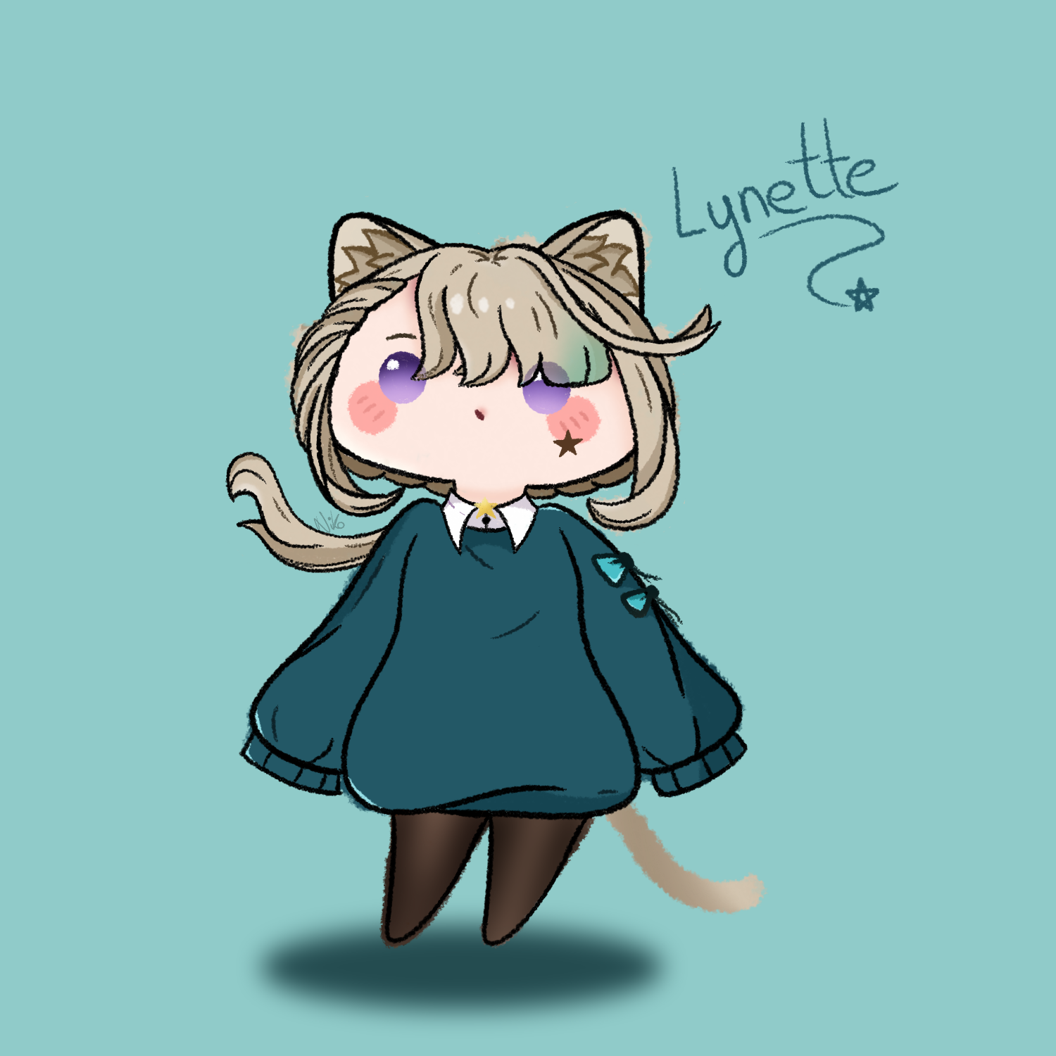 Lynette casual outfit 💙 Genshin Impact | HoYoLAB