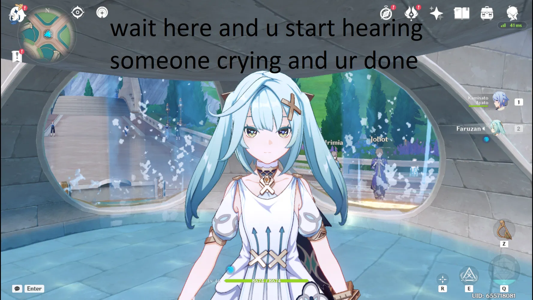 Furina crying easter egg how to get Genshin Impact | HoYoLAB