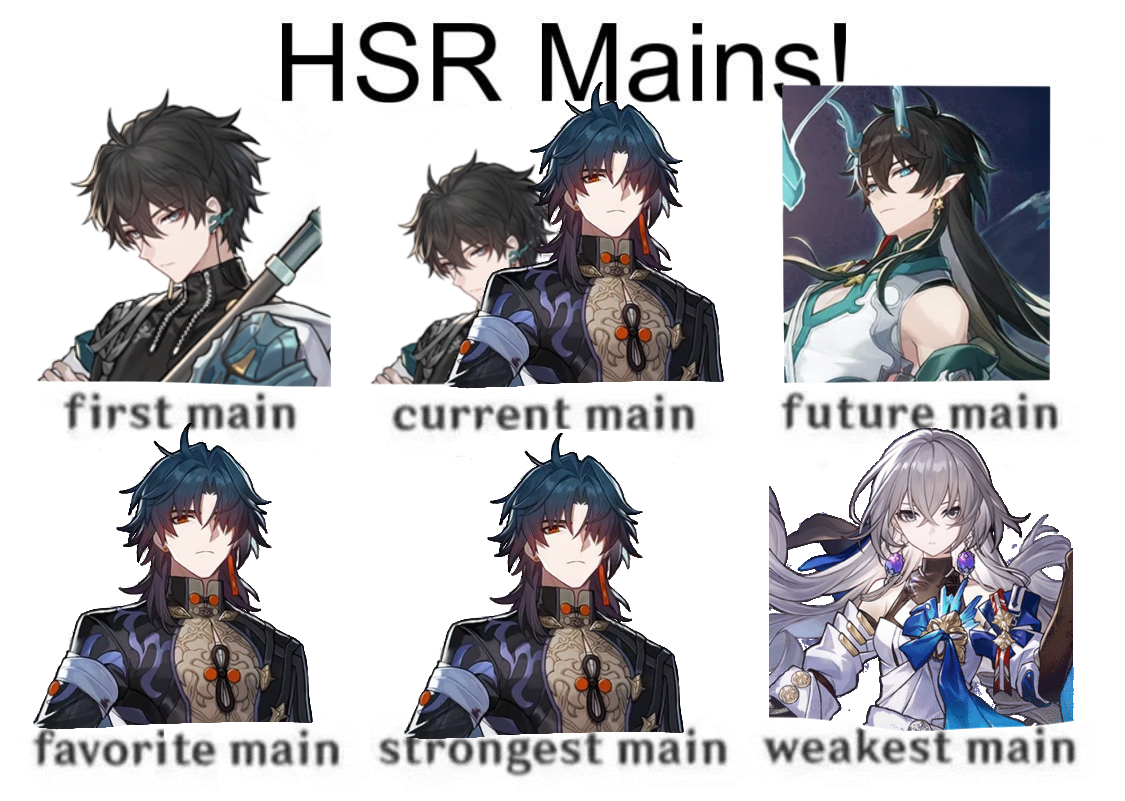 My hsr mains :' ) Honkai: Star Rail | HoYoLAB