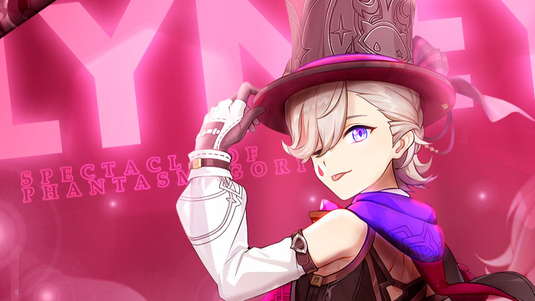 Lyney - Spectacle of Phantasmagoria (Design Poster) Genshin Impact ...