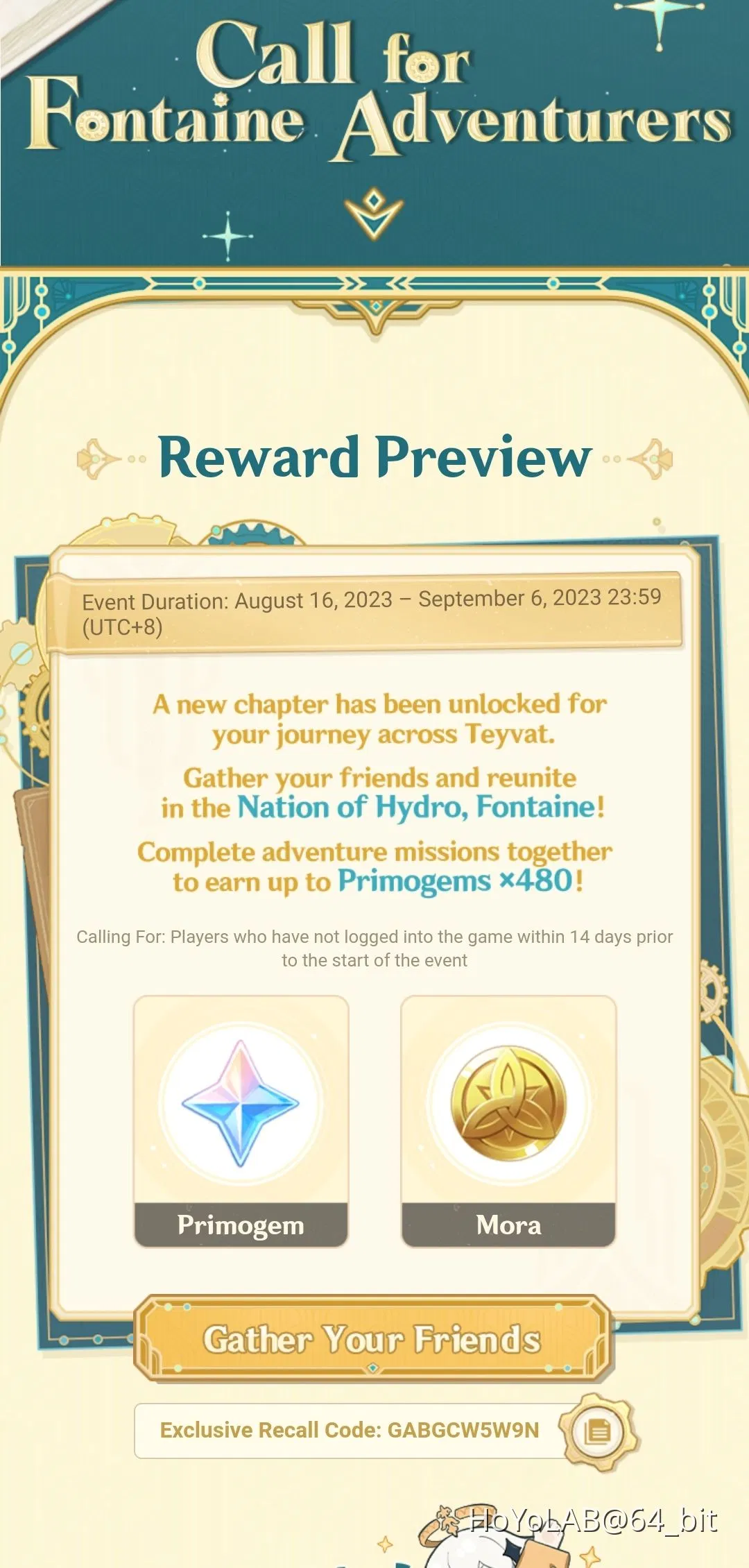 code for free primogems Genshin Impact | HoYoLAB