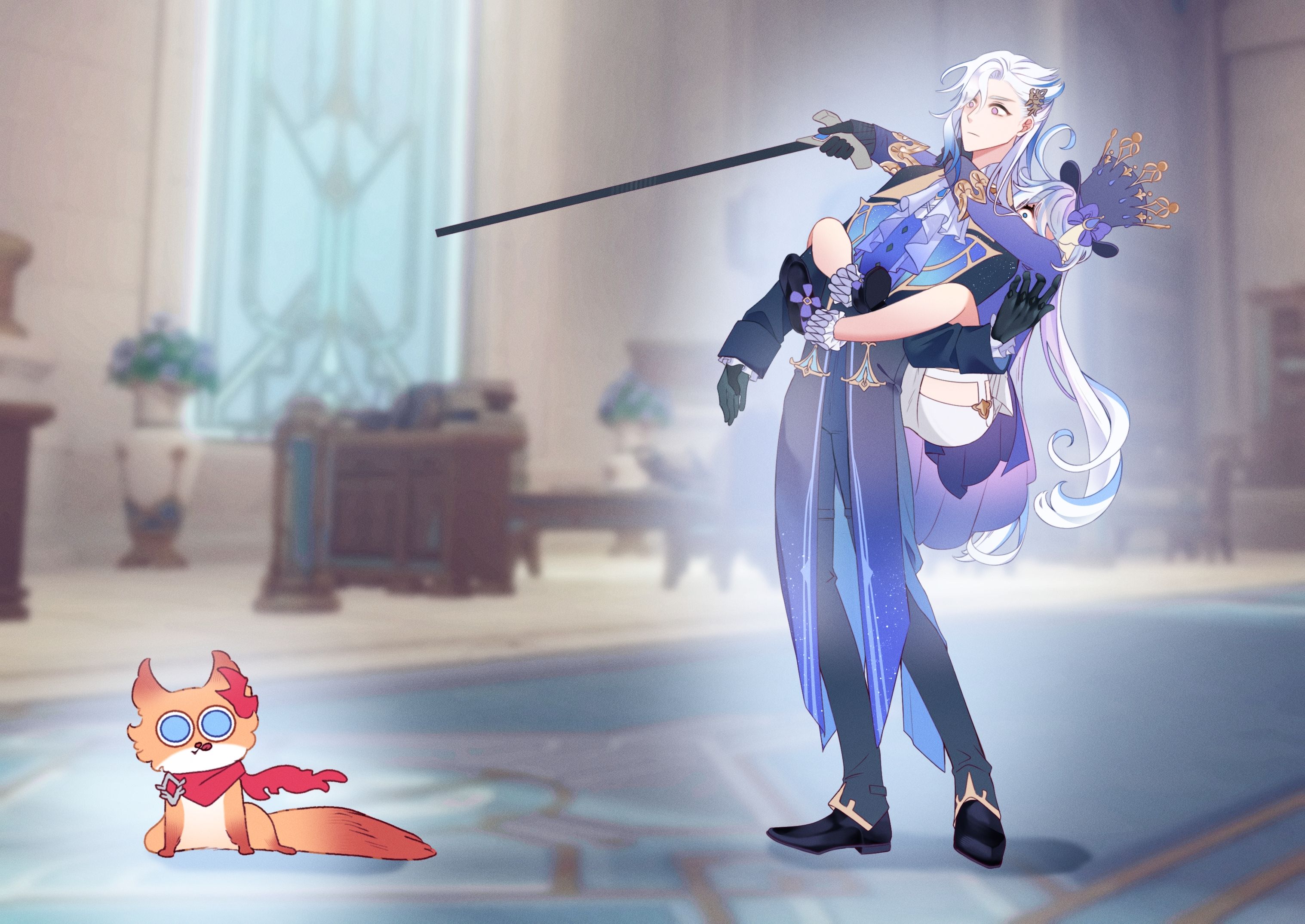 Basically their relationship Genshin Impact | HoYoLAB