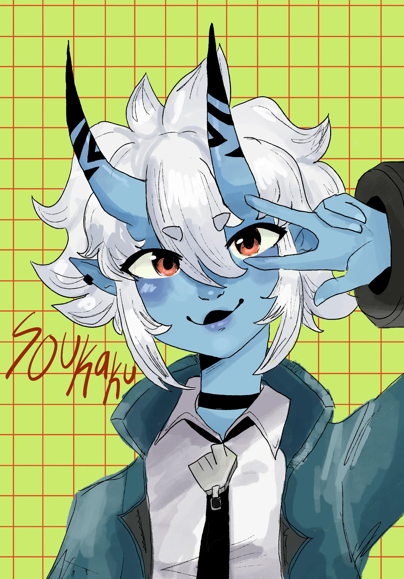 Soukaku Fanart 💕💕 Zenless Zone Zero | HoYoLAB