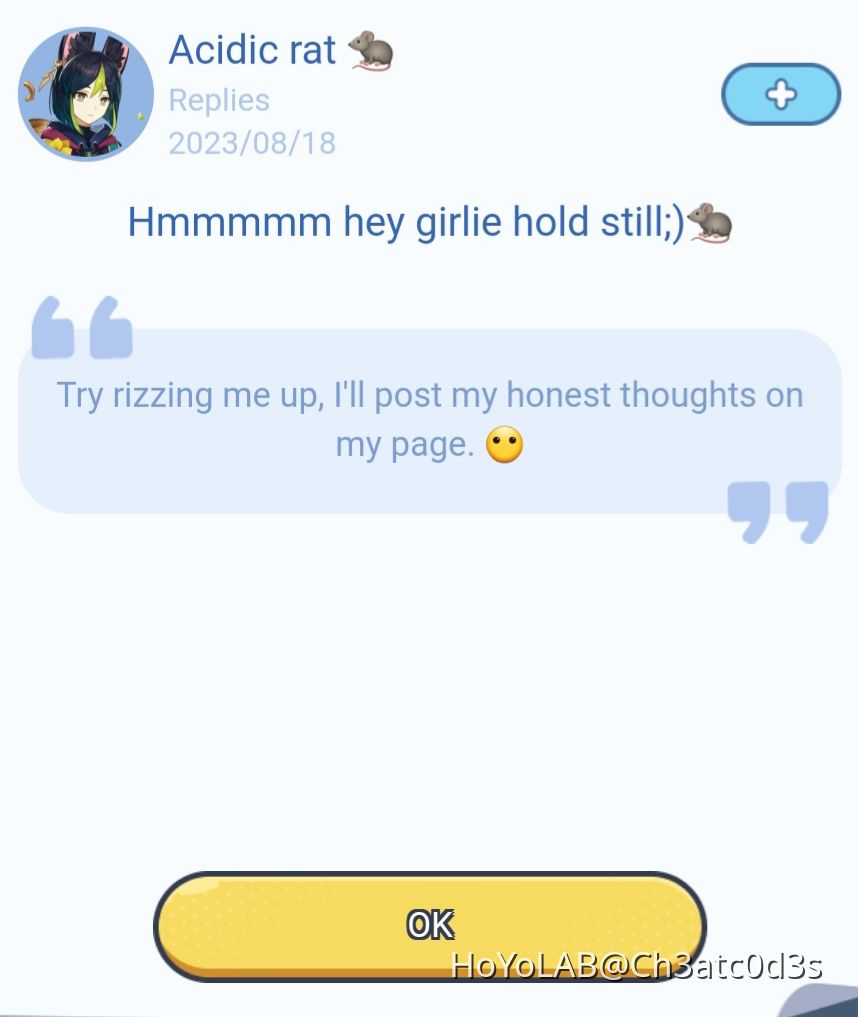 Rating People's Rizz Pt.6 | HoYoLAB