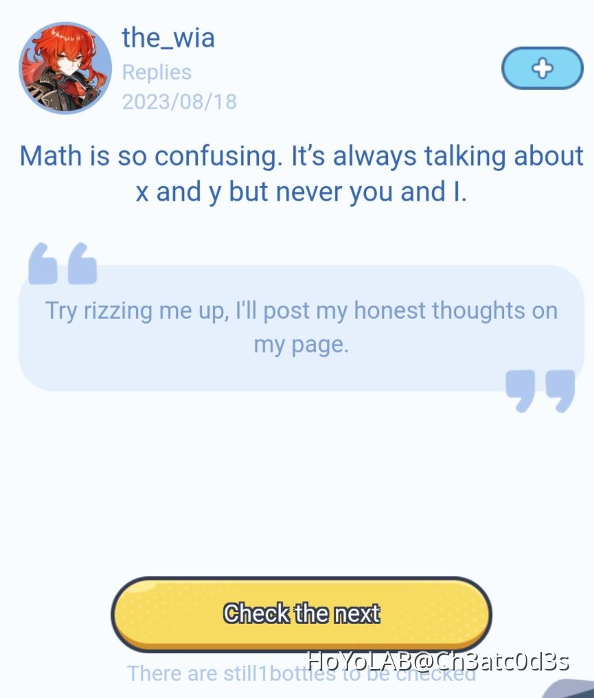 Rating People's Rizz Pt.7 | HoYoLAB