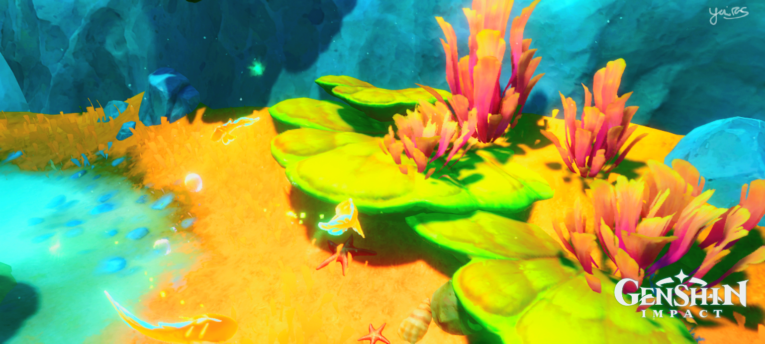 fascinating wonders of the deep blue Genshin Impact | HoYoLAB