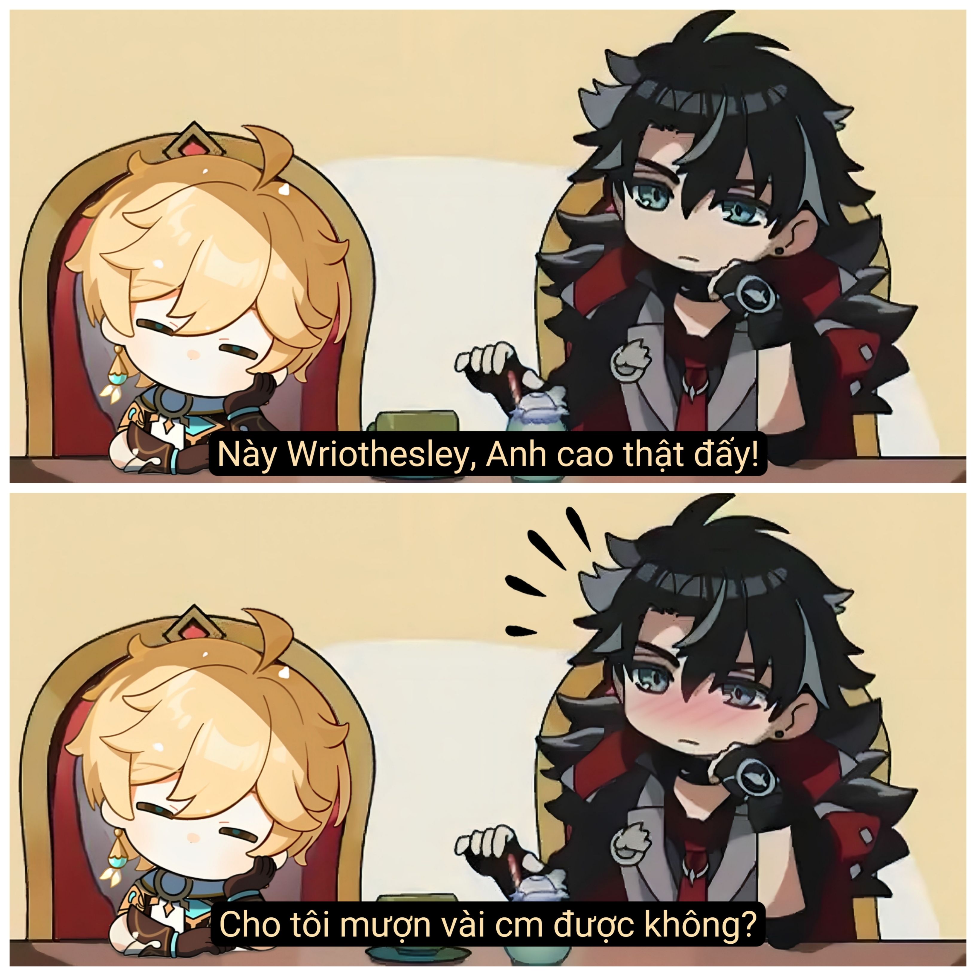 Eather and Wriothesley Genshin Impact | HoYoLAB