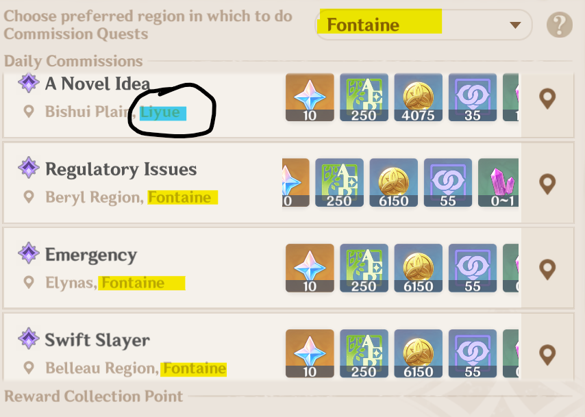 Daily Commission Bug ? Genshin Impact | HoYoLAB