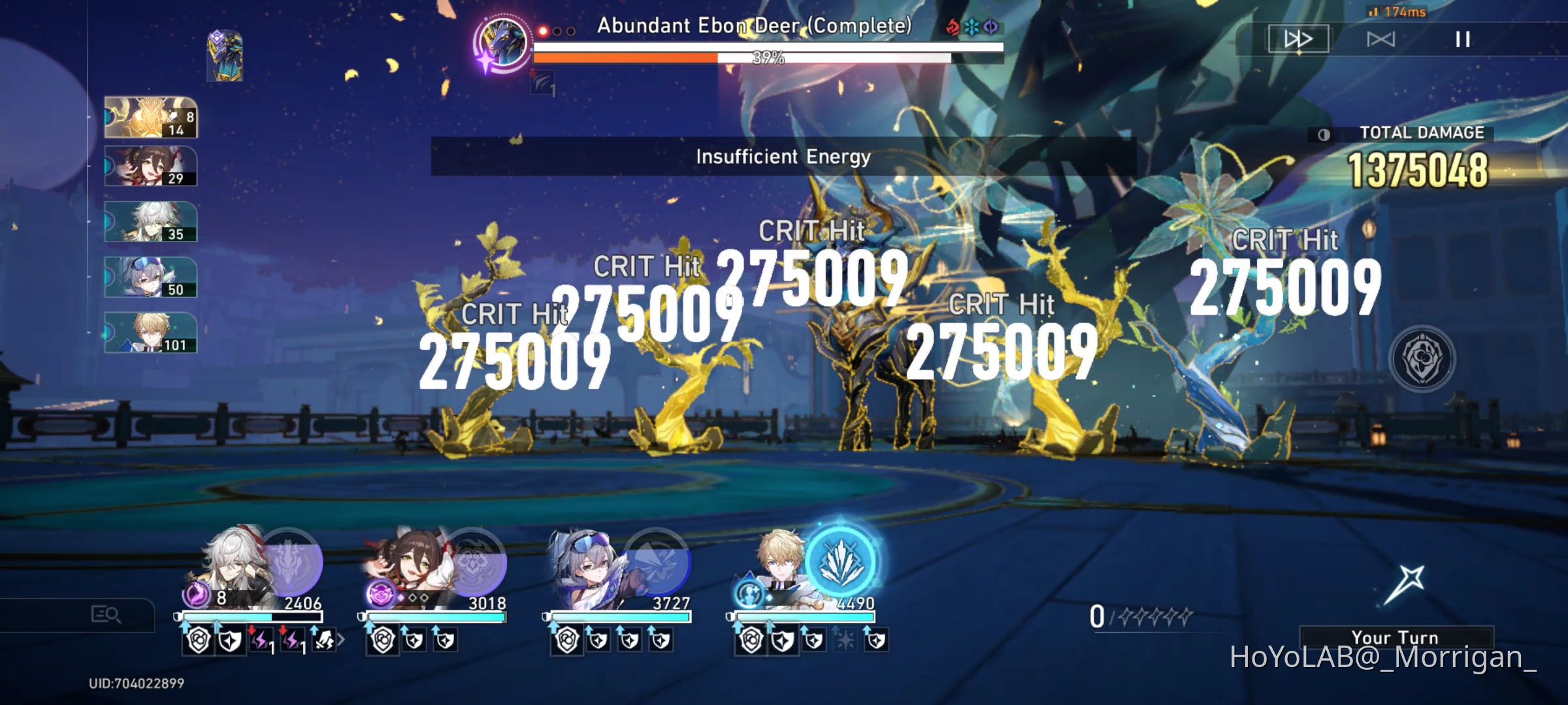 Geppie did that with ER rope and with only lvl 9 ult Honkai: Star Rail ...