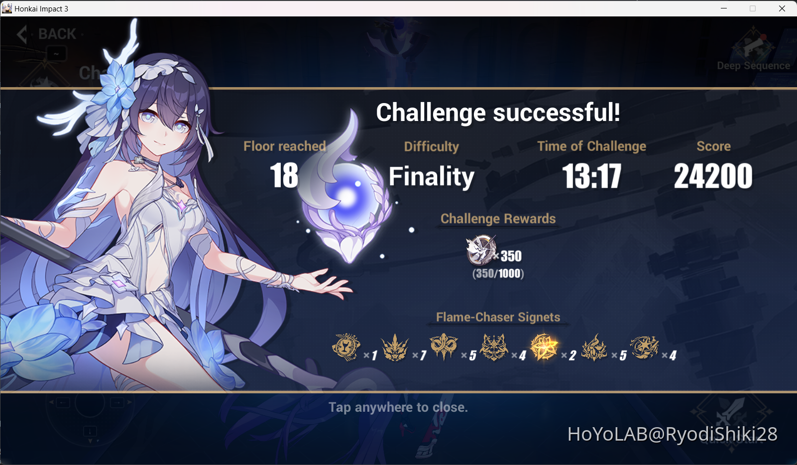 Back to Finality Difficulty and i got Certified for defeating Vill-V ...