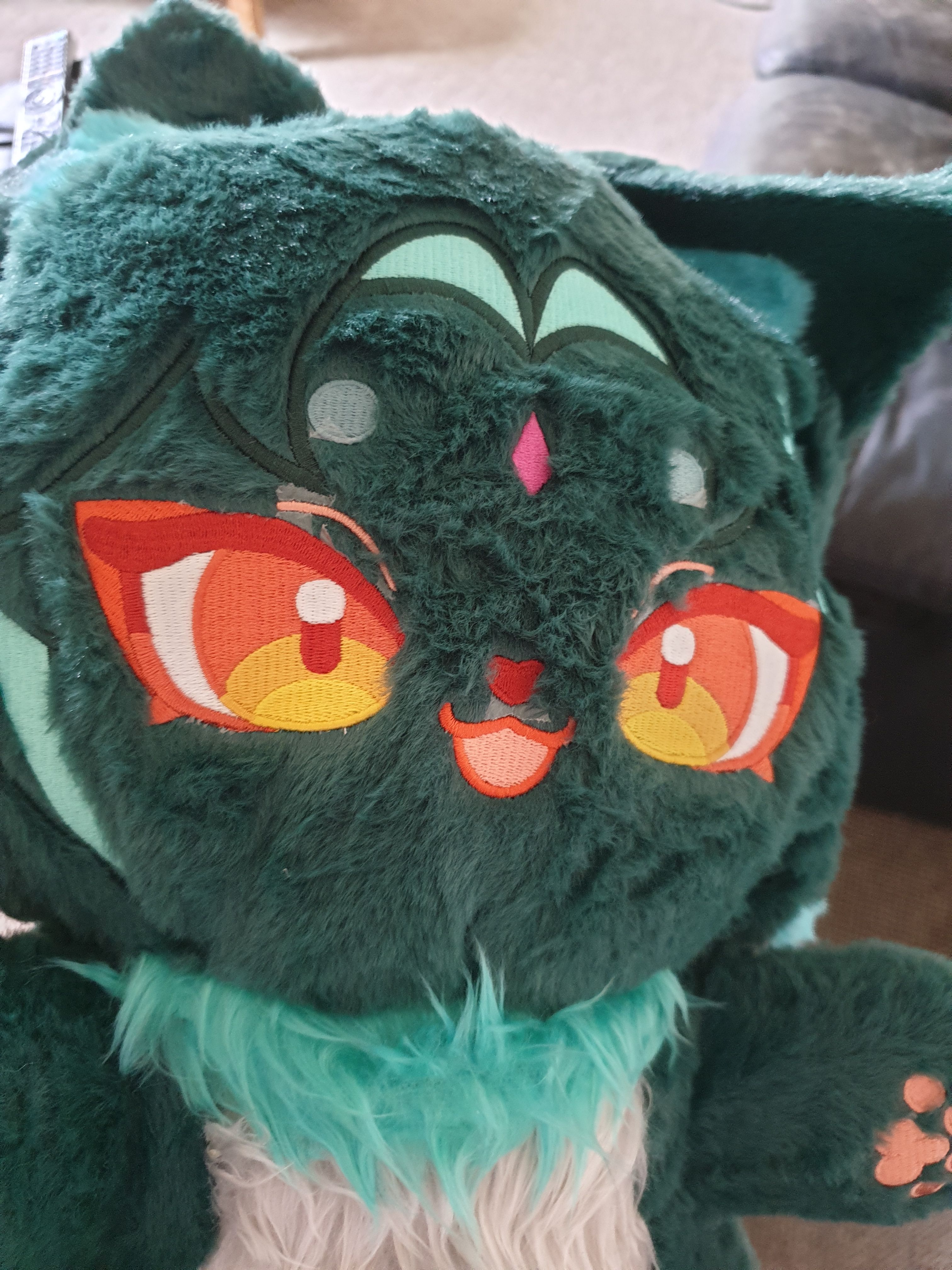 my xiaomeow plush came home!! Genshin Impact | HoYoLAB