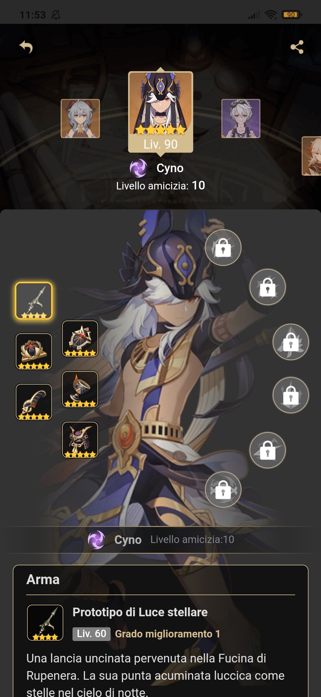 Che set mi consigliate per Cyno? Genshin Impact | HoYoLAB