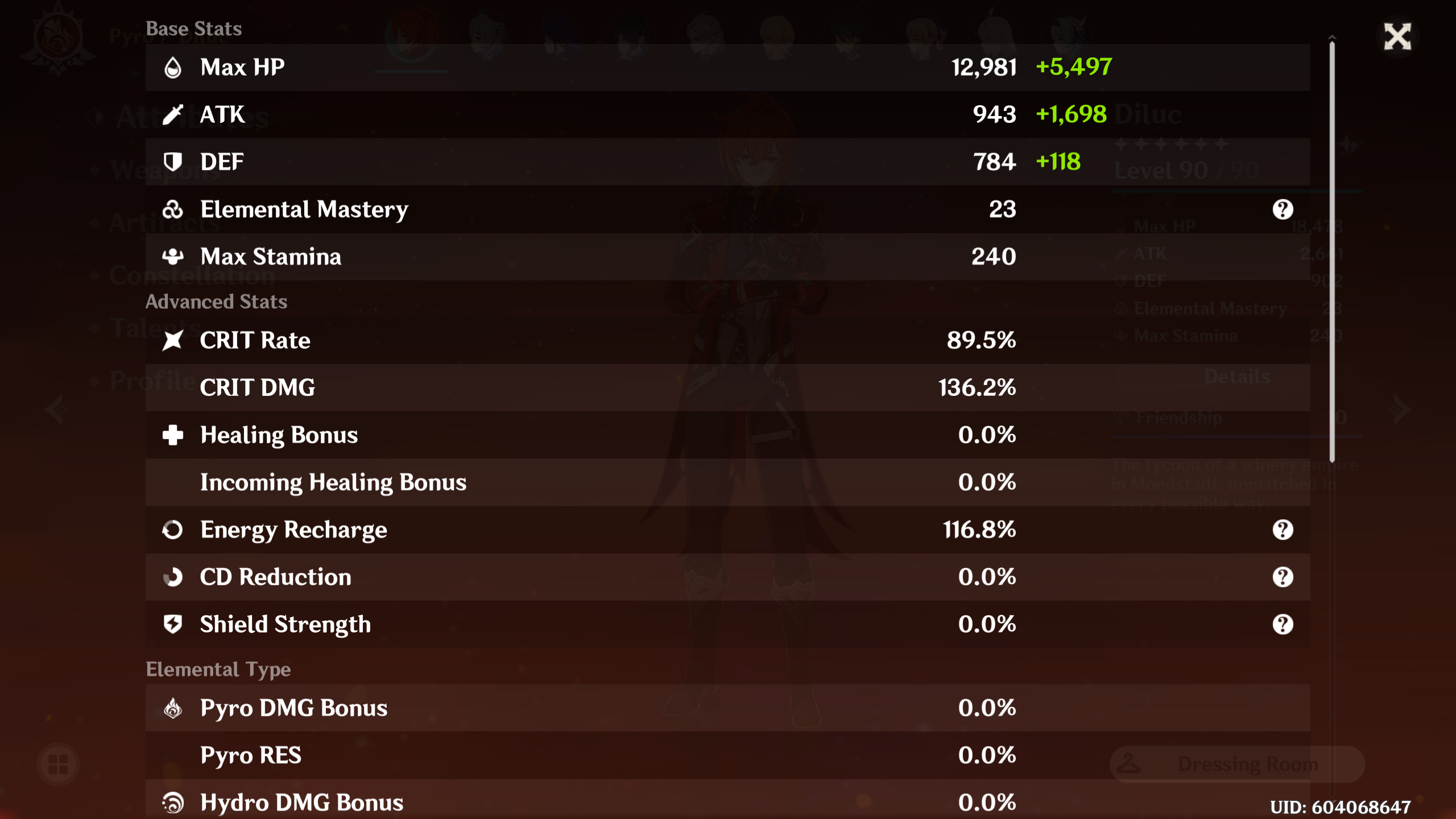 What We Build In The Shadows: Visionless Diluc Genshin Impact | HoYoLAB