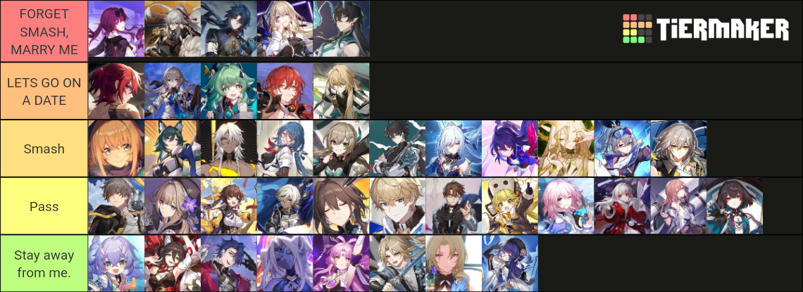 Smash or pass Honkai: Star Rail | HoYoLAB