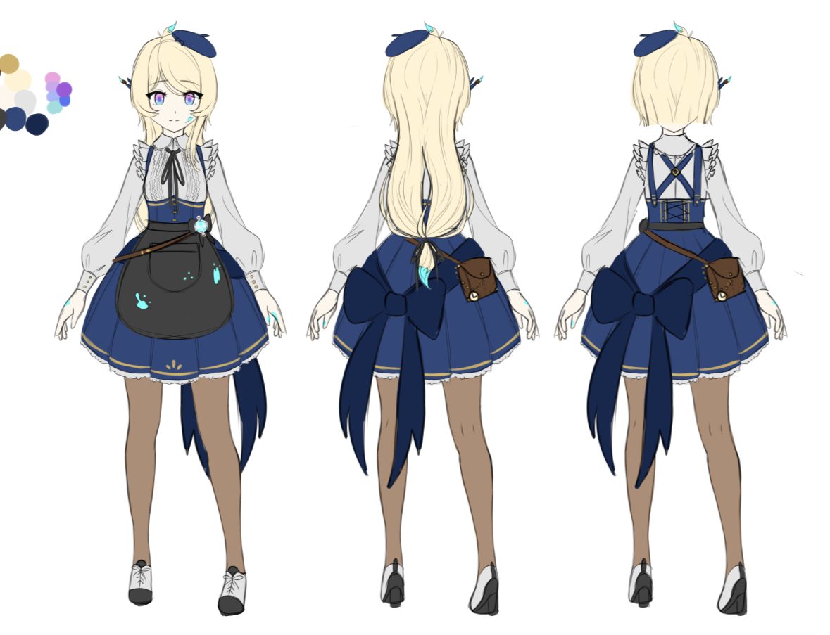 Character Concept: Fontaine Artist Genshin Impact | HoYoLAB