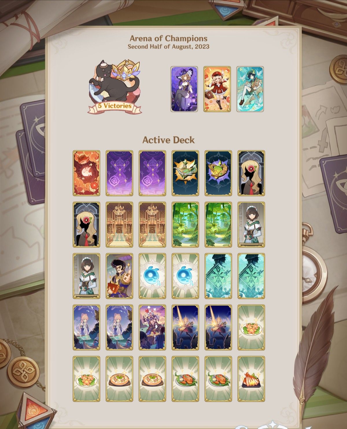 Lisa Klee Overload Deck Genshin Impact | HoYoLAB