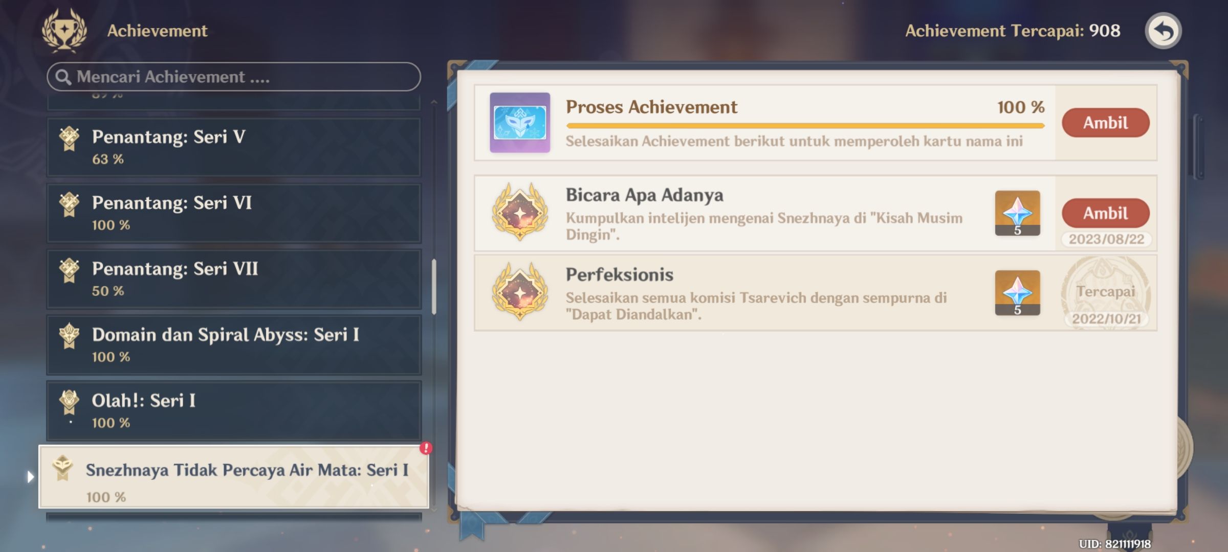 After 952 days Genshin Impact | HoYoLAB