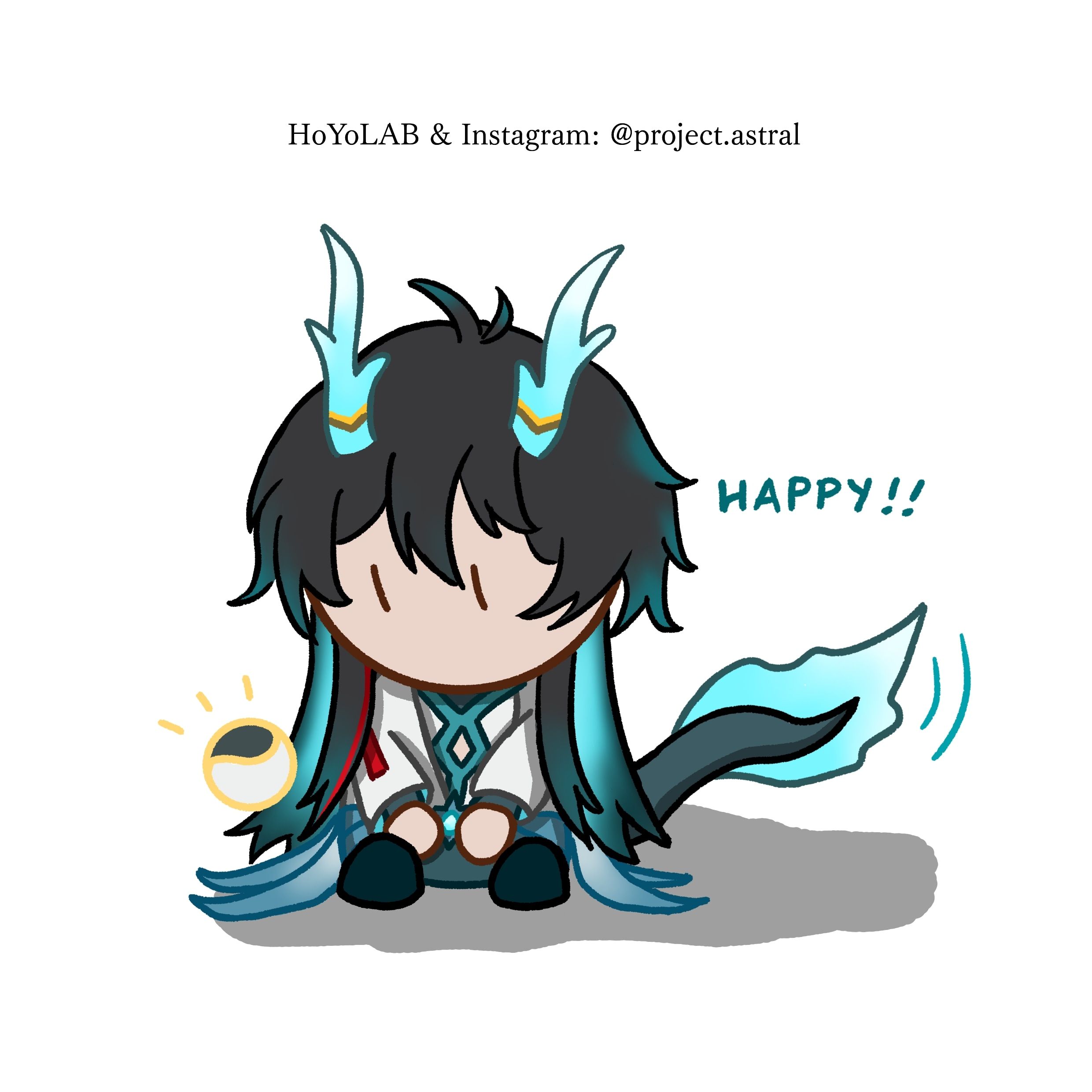 Chibi Dan Heng Genshin Impact | HoYoLAB