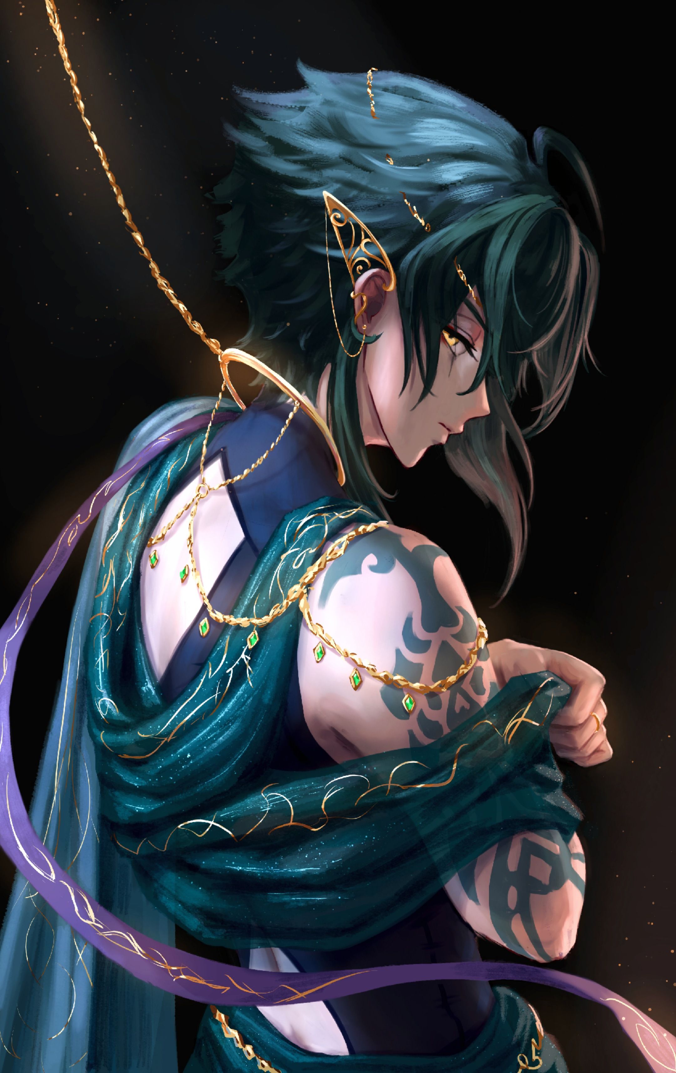 Xiao cover for fanfiction Genshin Impact | HoYoLAB