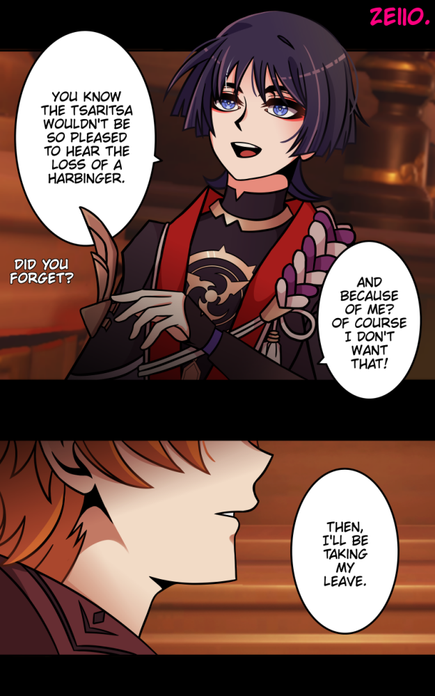 1/3 || CHAPTER 0: Prologue Part 2/2 (Childe/Tartaglia/Harbinger | Fan Comics) Genshin Impact ...