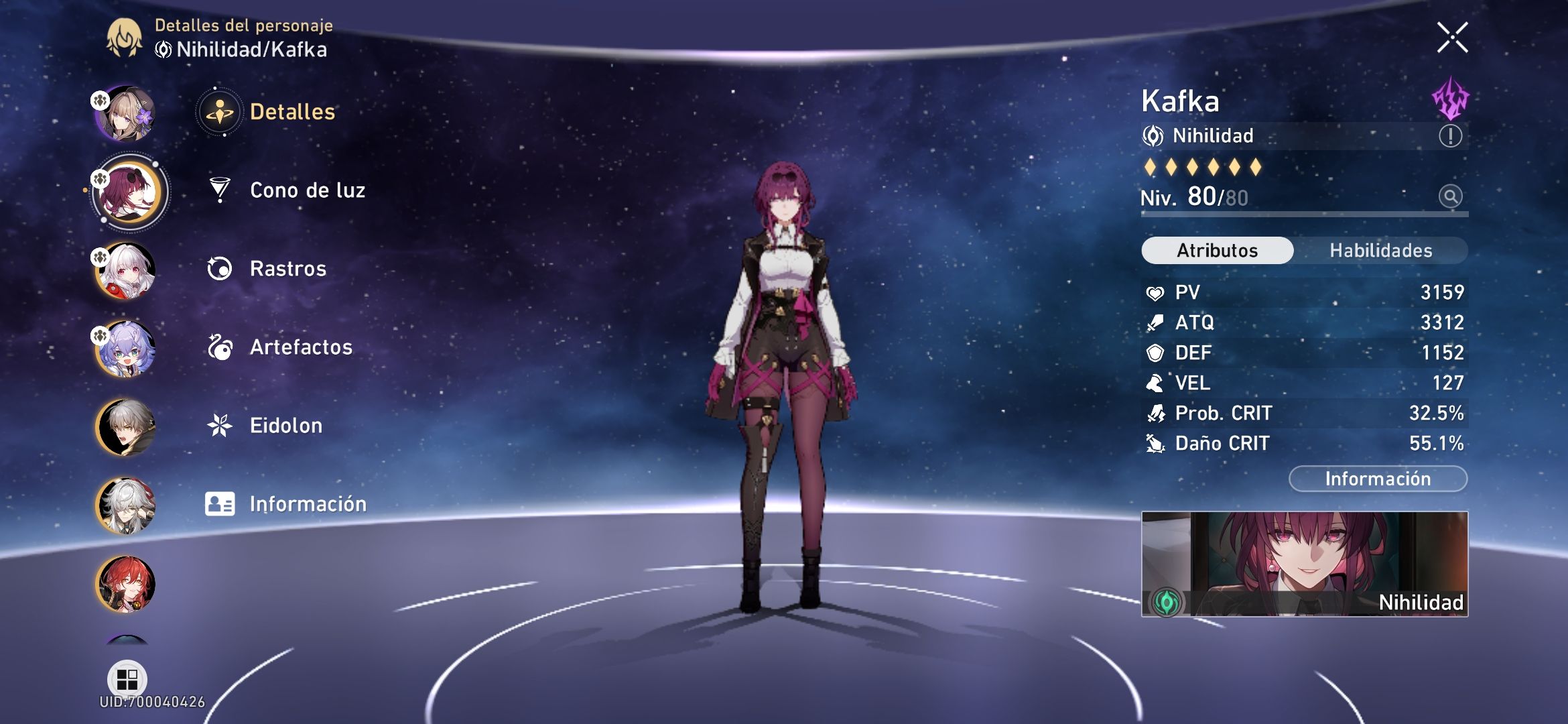 Mommy Kafka Build Honkai: Star Rail | HoYoLAB