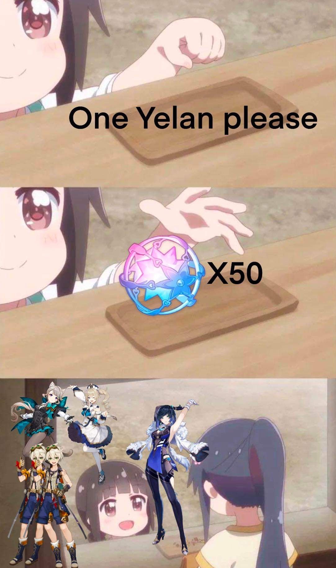 I got Yelan on 50 pity!!! Genshin Impact | HoYoLAB