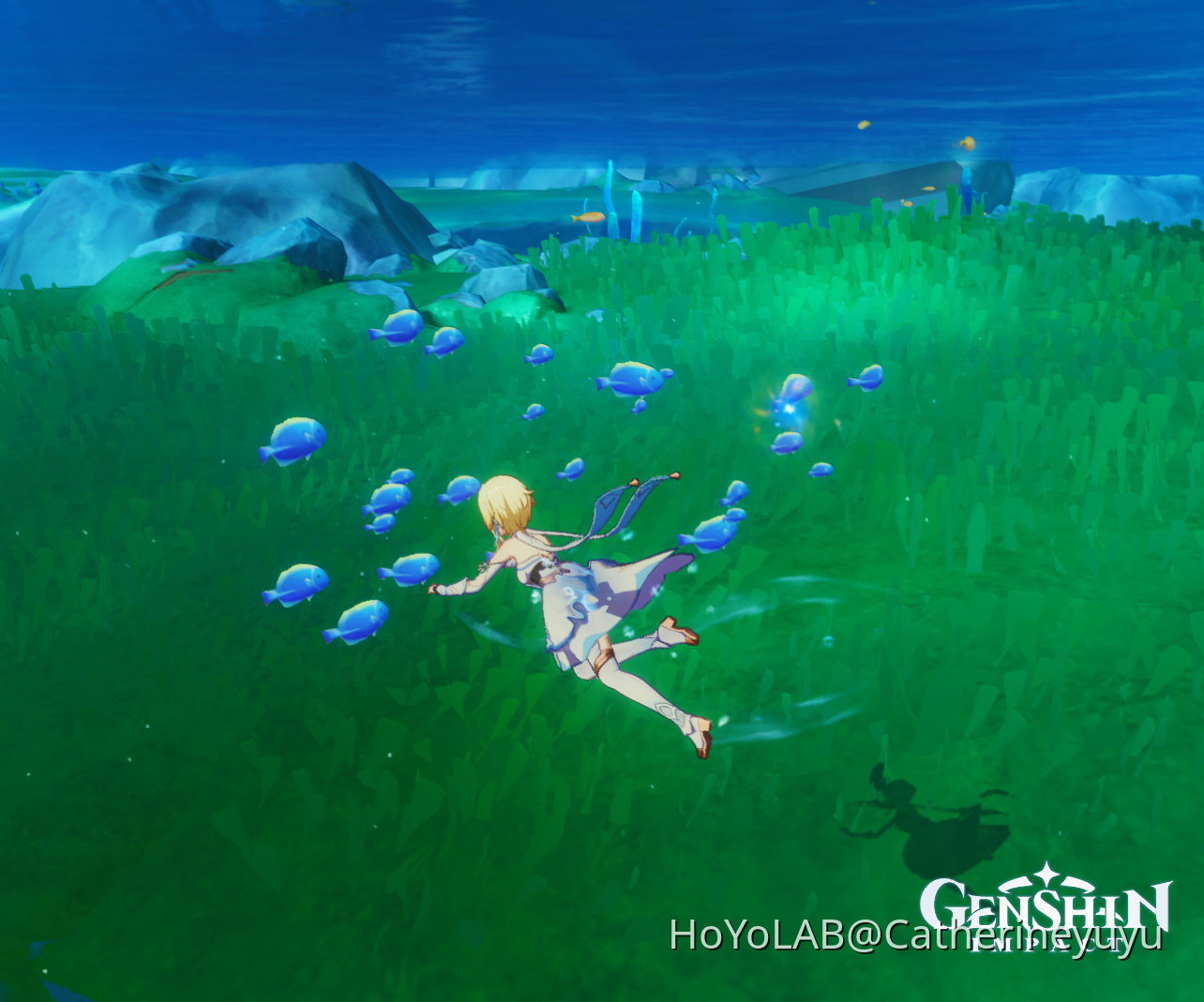 Just keep swimming, swimming, swimming 🐟 Genshin Impact | HoYoLAB