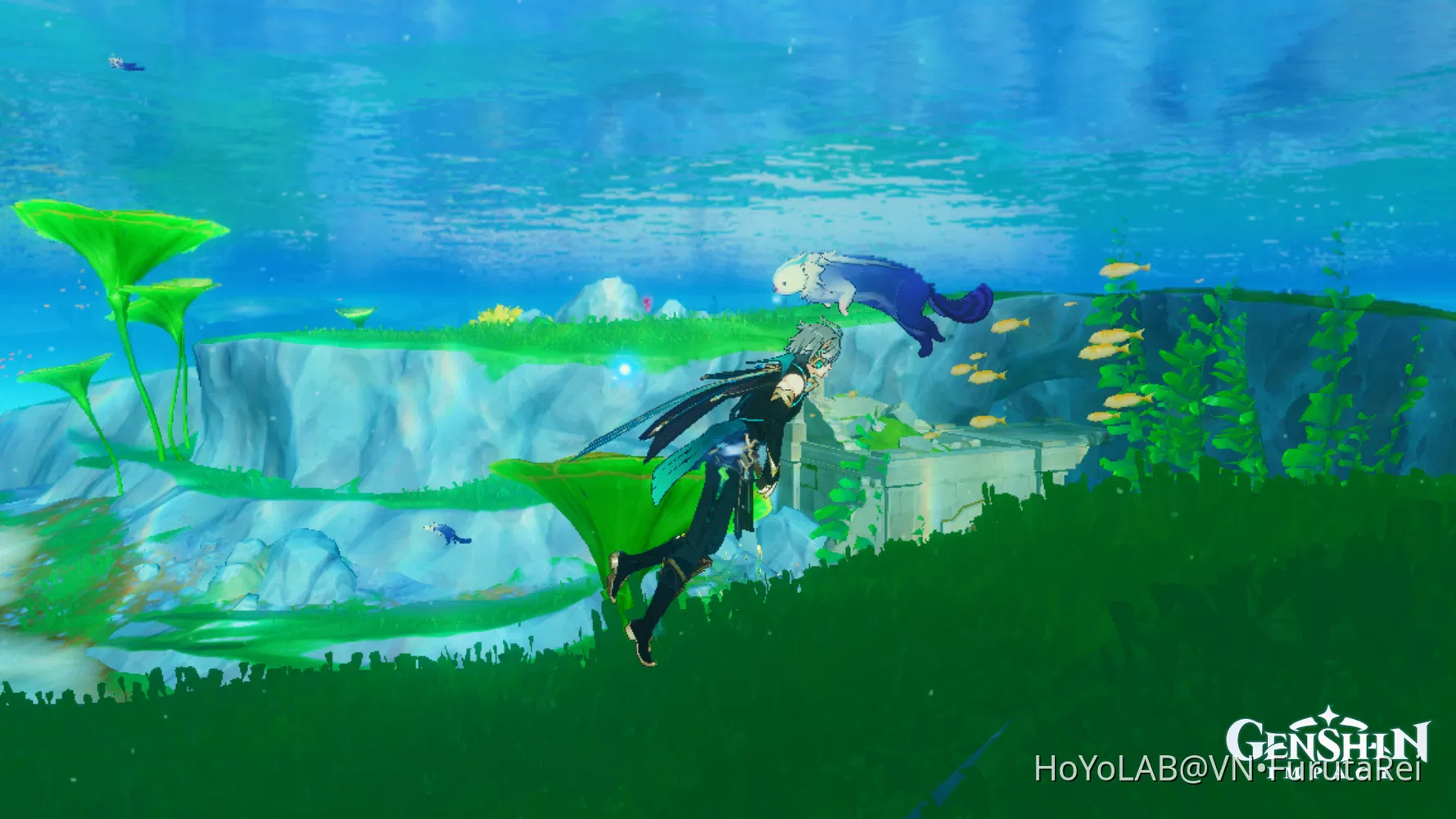 Chụp ảnh cùng rái cá tại Viện Ca Kịch Epiclese Genshin Impact | HoYoLAB