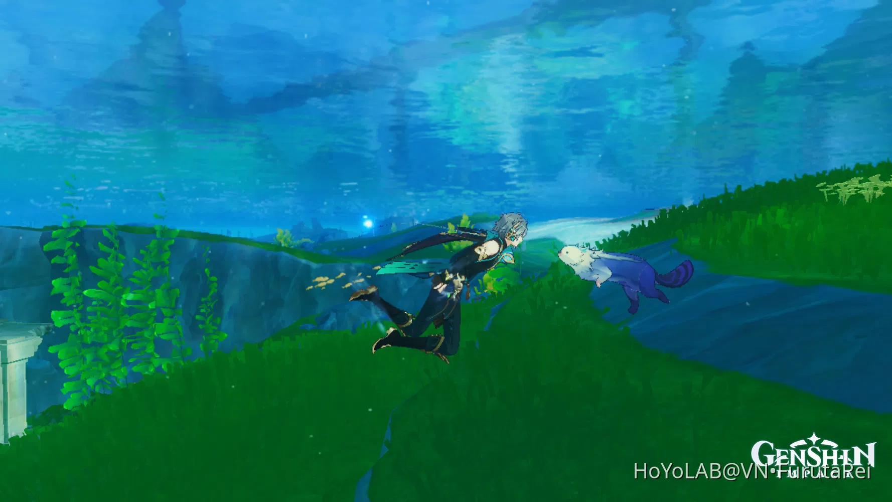 Chụp ảnh cùng rái cá tại Viện Ca Kịch Epiclese Genshin Impact | HoYoLAB