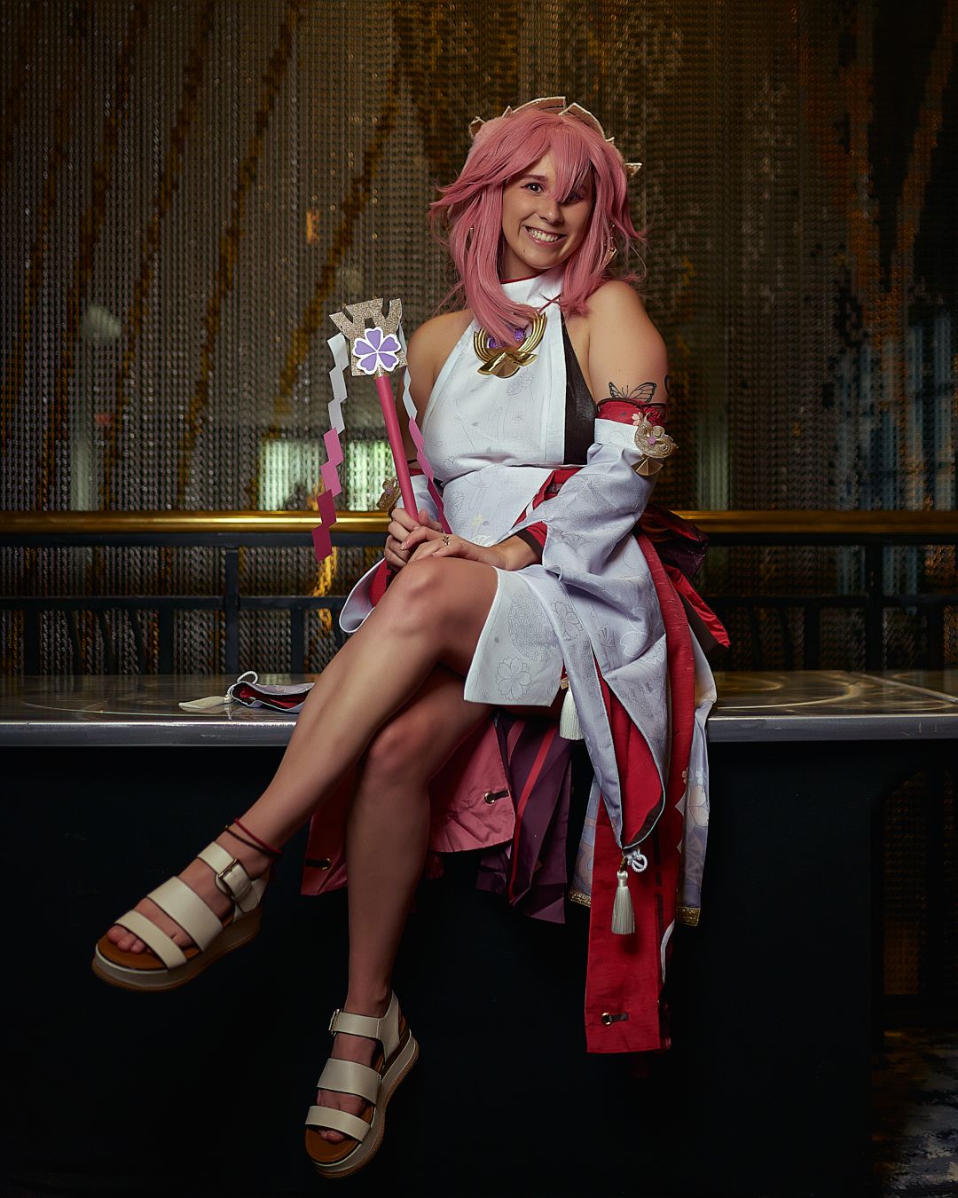Recent Yae Miko cosplay for a convention🌸 Genshin Impact | HoYoLAB