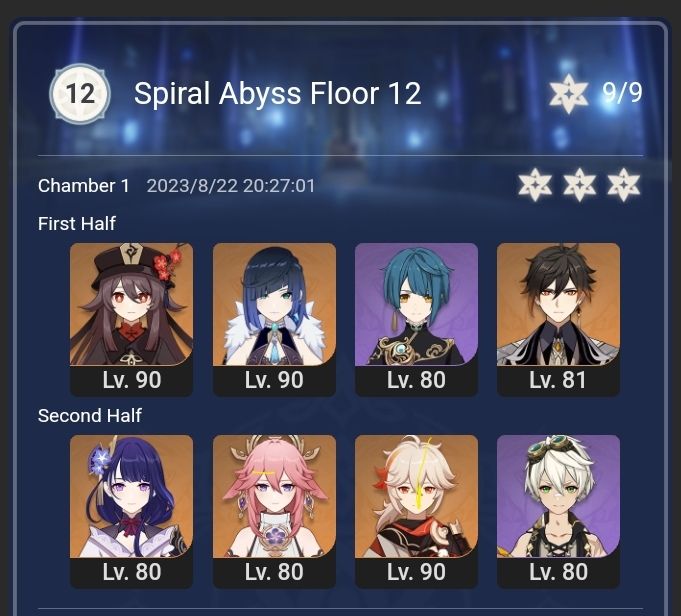 spiral abyss 12 Genshin Impact | HoYoLAB