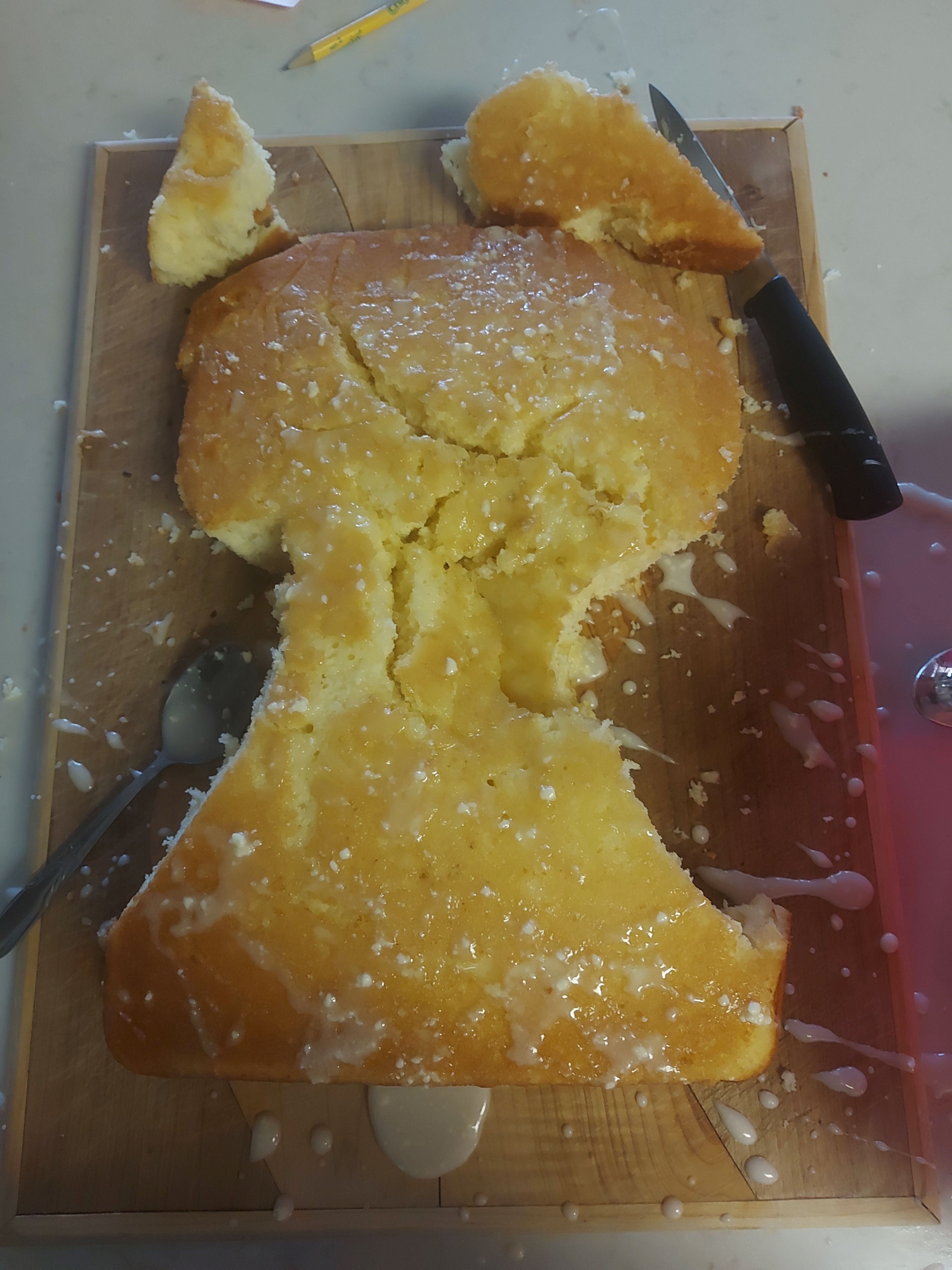 I made a scara cake with my bestie Genshin Impact | HoYoLAB