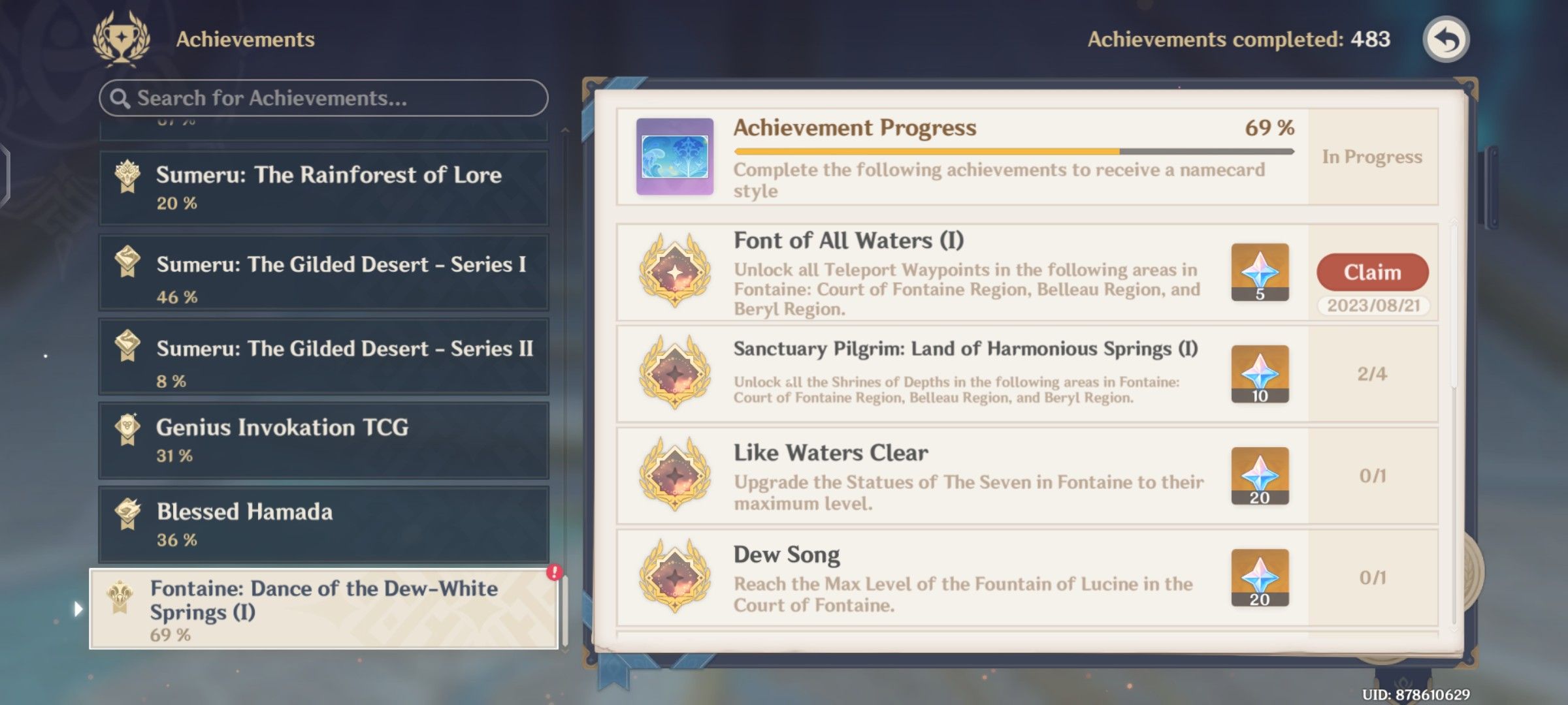 Fontaine all waypoints unlocked 🙂 Genshin Impact | HoYoLAB