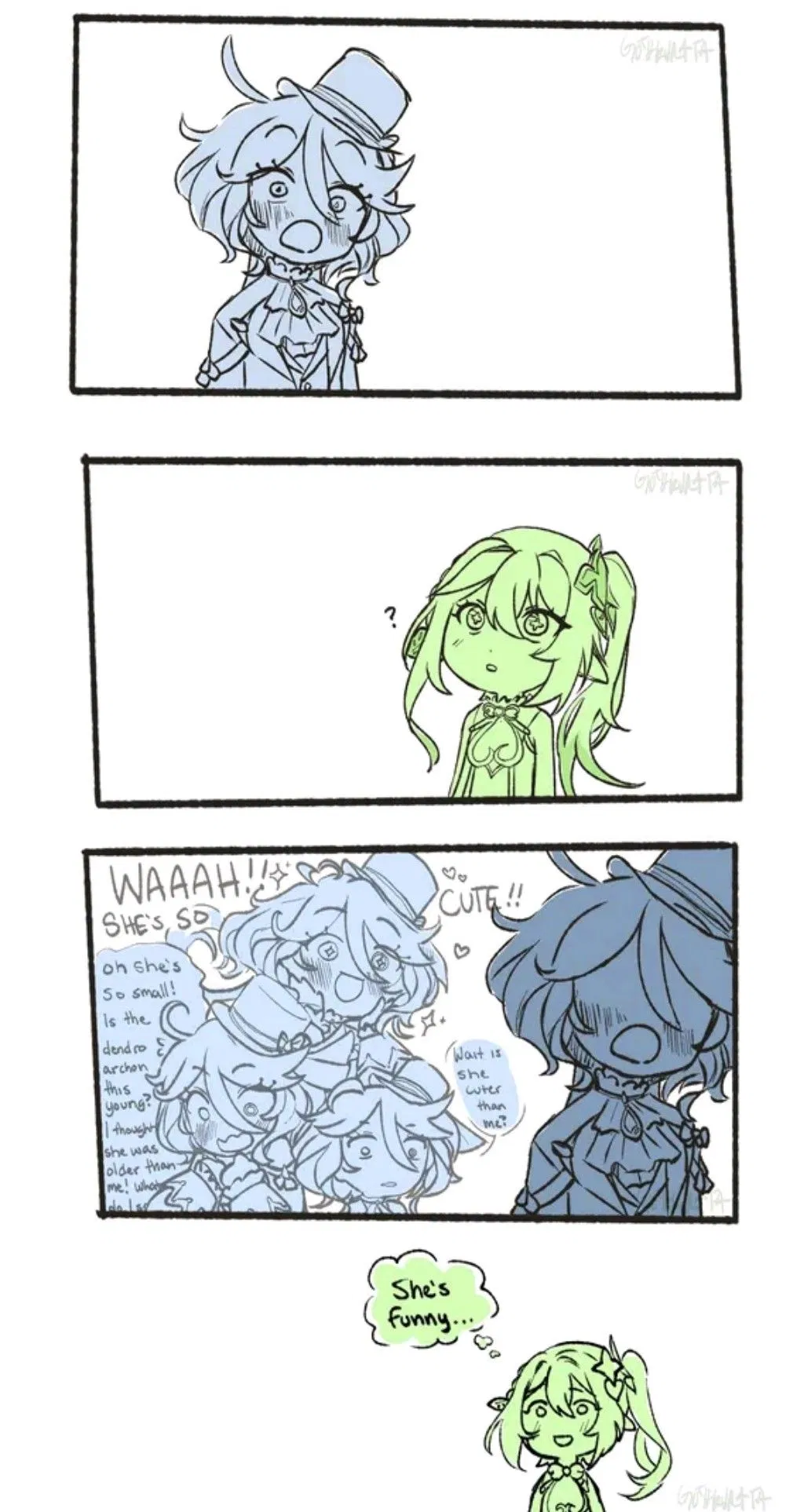 here are some Lady Furina memes Genshin Impact | HoYoLAB