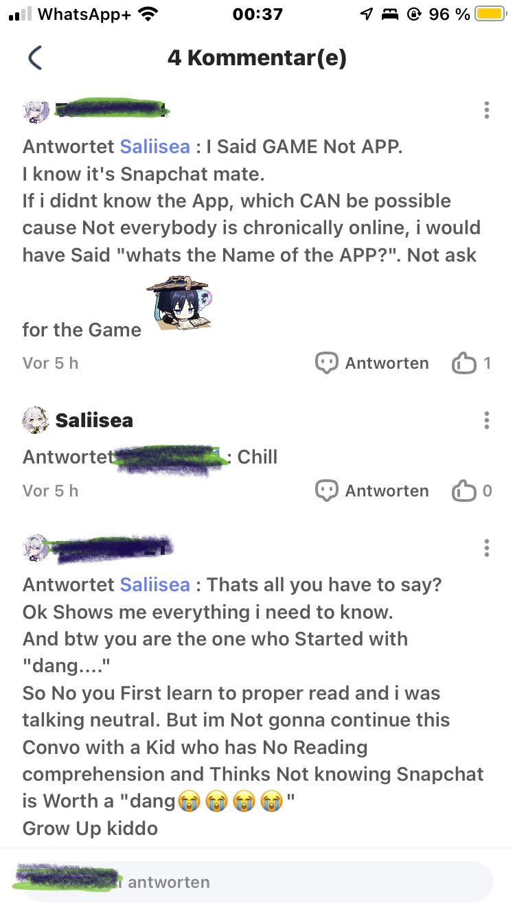 That‘s why I usually don’t comment on posts | HoYoLAB