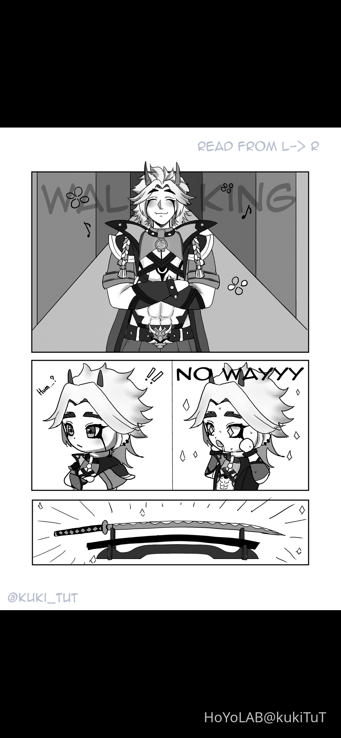 MY COMIC OF ITTO FINALLY !! Genshin Impact | HoYoLAB