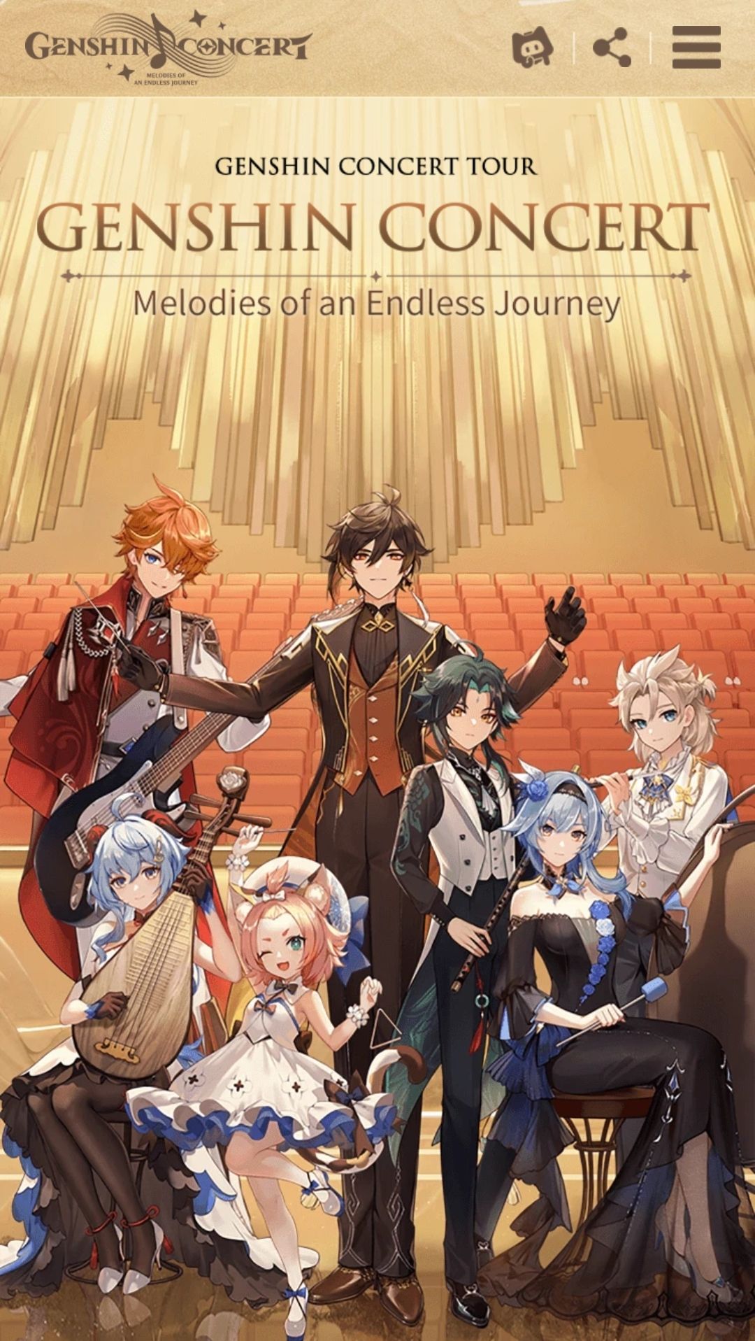 GENSHIN CONCERT finally! Genshin Impact | HoYoLAB