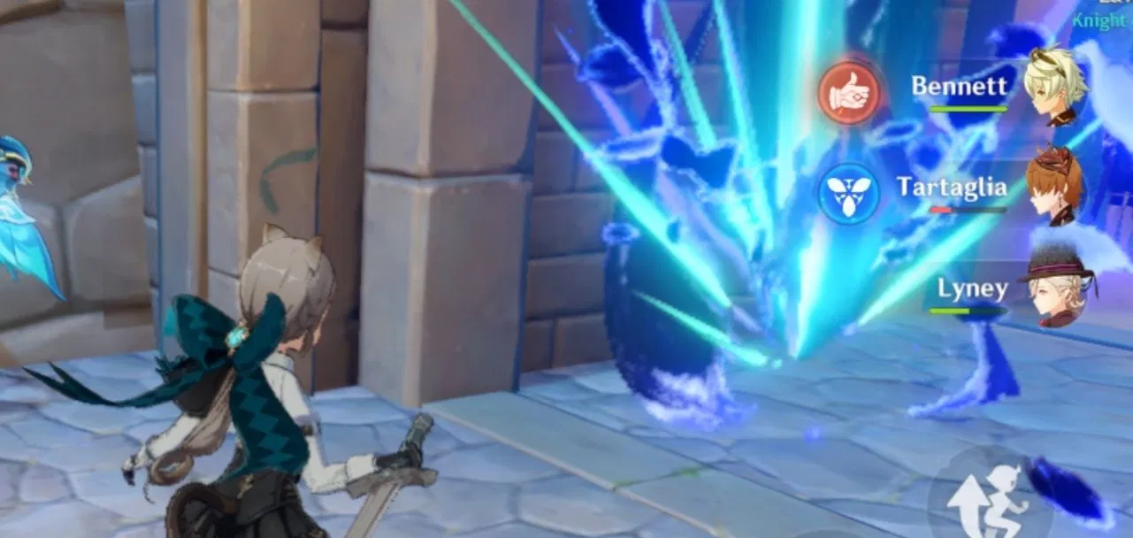 why does Lynette's vision glows dark color? Genshin Impact | HoYoLAB