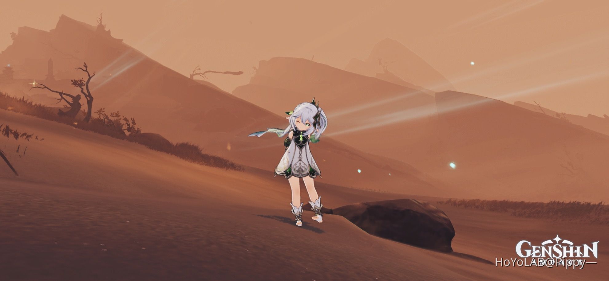 My team in the desert 🏜️ Genshin Impact | HoYoLAB