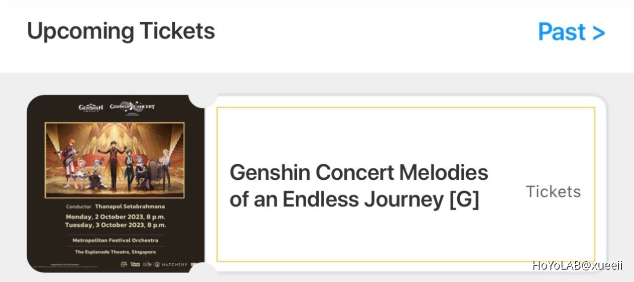 genshin offline concert tickets sold out in under 30 minutes… Genshin ...