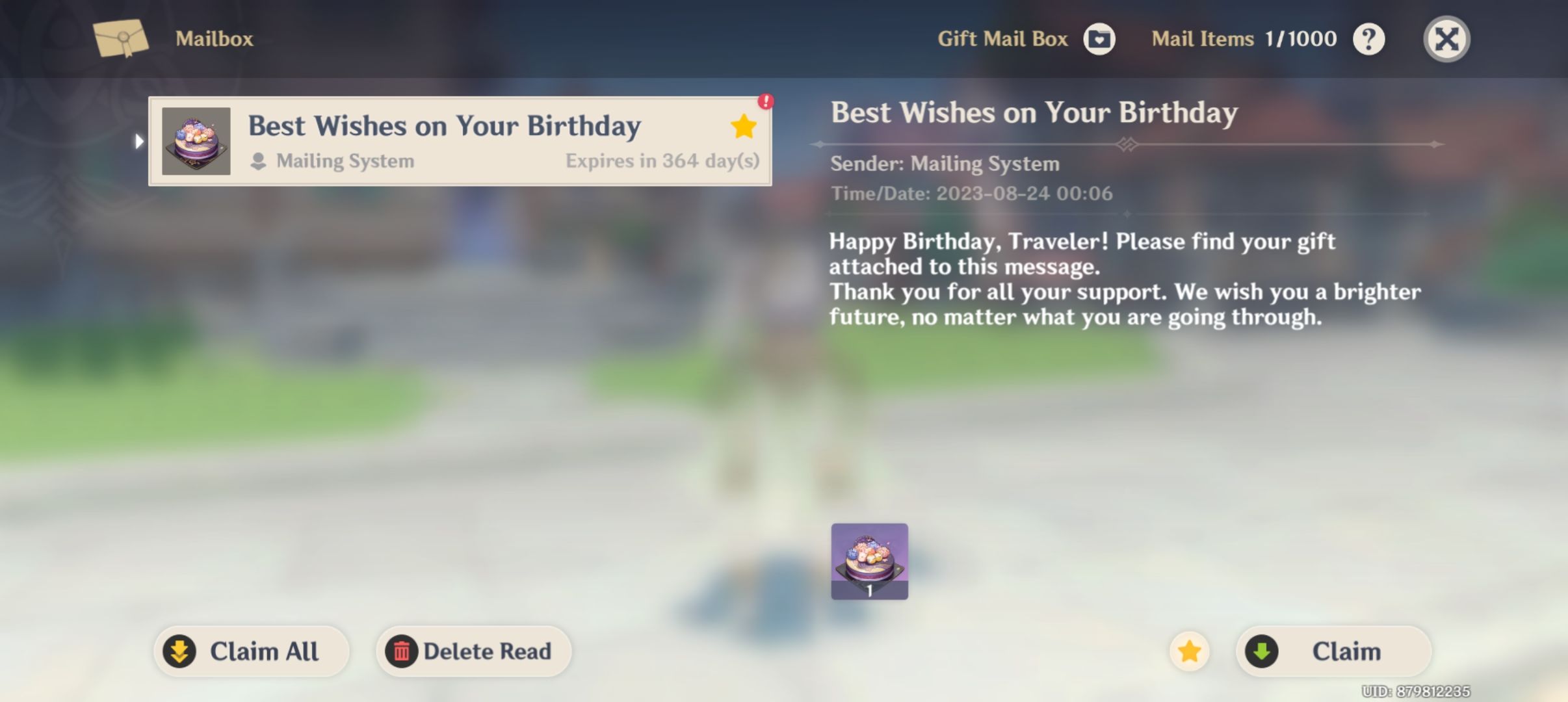 my first Birthday in genshin.....!!! Genshin Impact | HoYoLAB